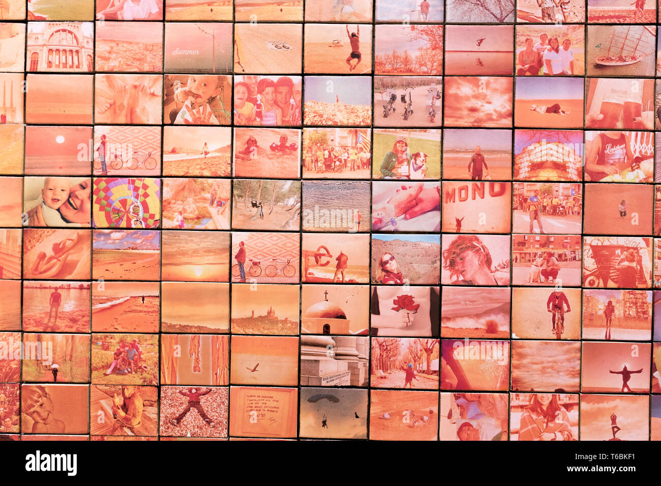 World begins every kiss barcelona hi-res stock photography and images ...
