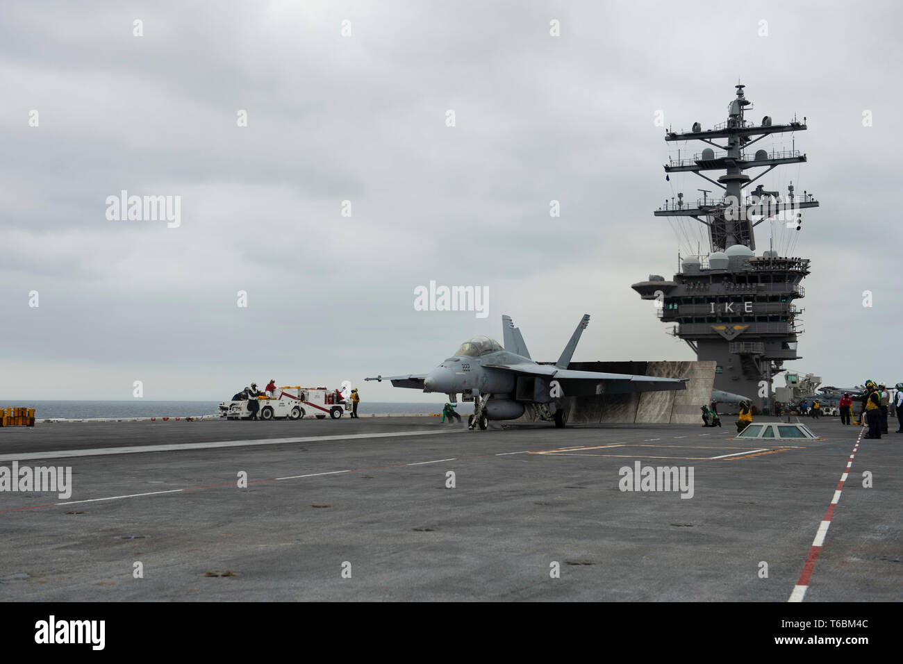 190429-N-QD512-0018 ATLANTIC OCEAN (April 29, 2019) Capt. Kyle Higgins ...