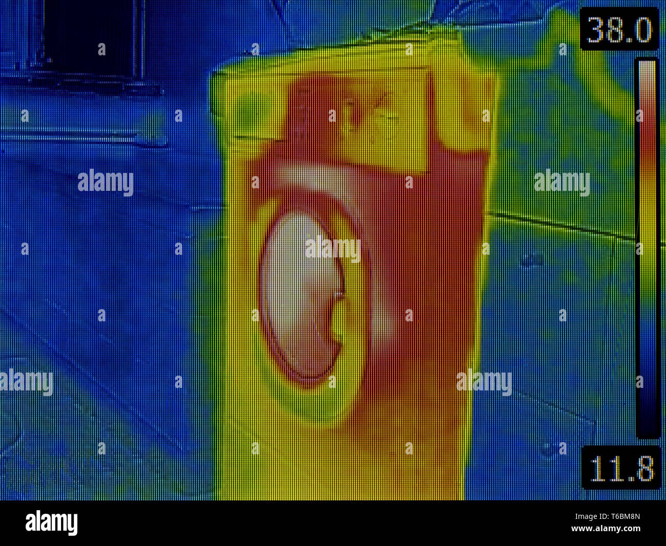 Washing Machine Thermography Stock Photo - Alamy
