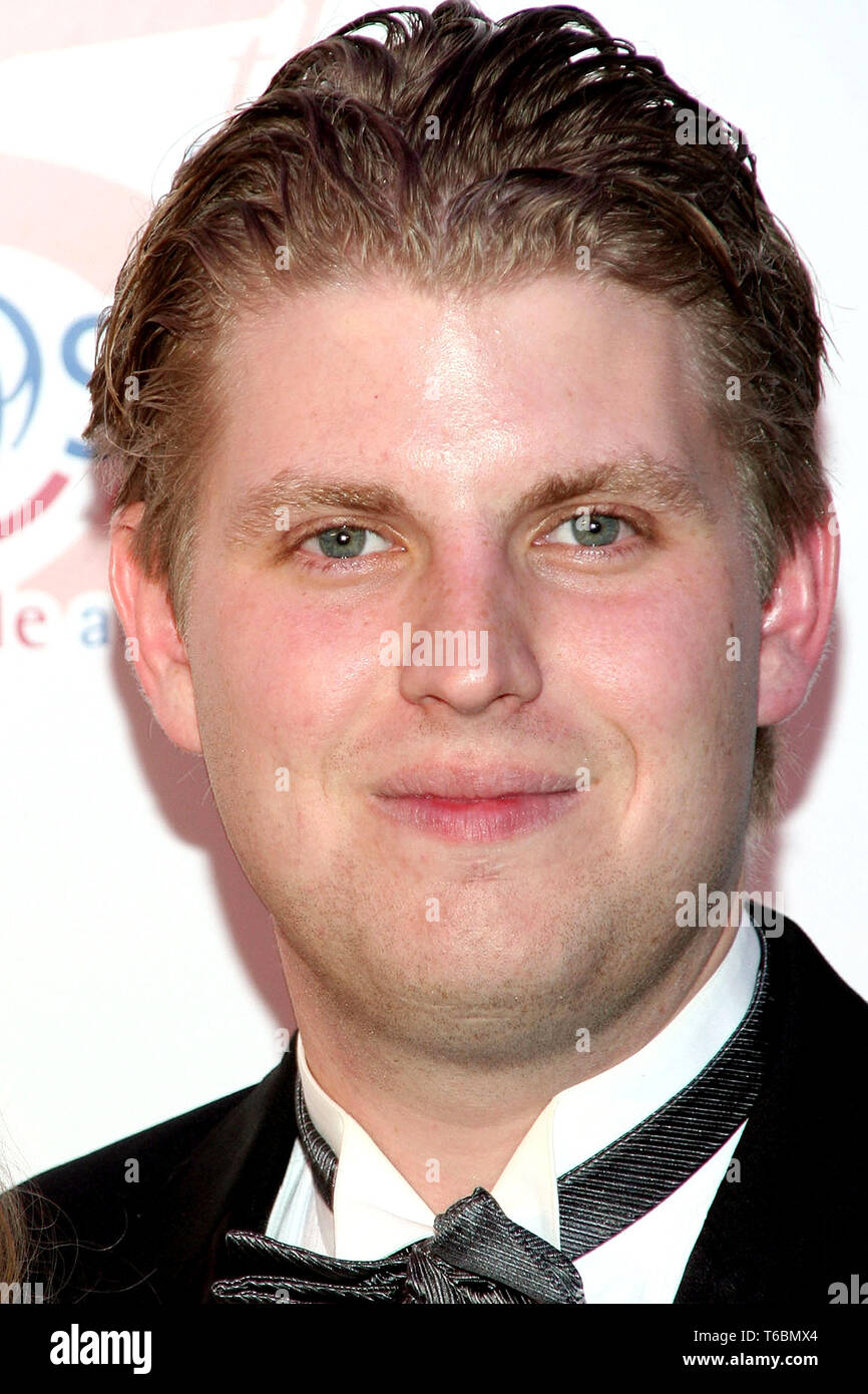 New York, USA. 11 May, 2007. Eric Trump at The Operation Smile 25th ...
