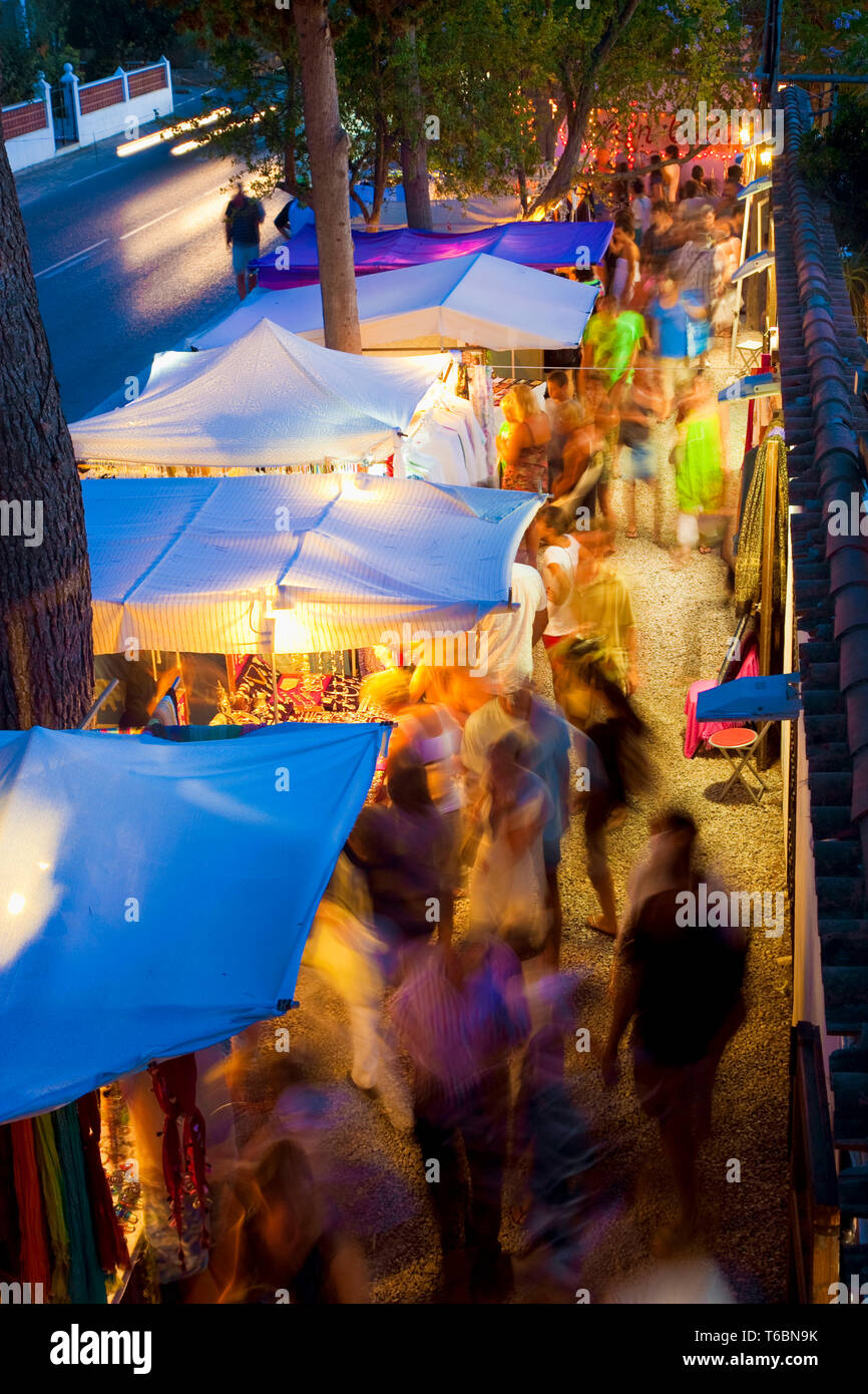 Hippy market ibiza las dalias hi-res stock photography and images - Alamy