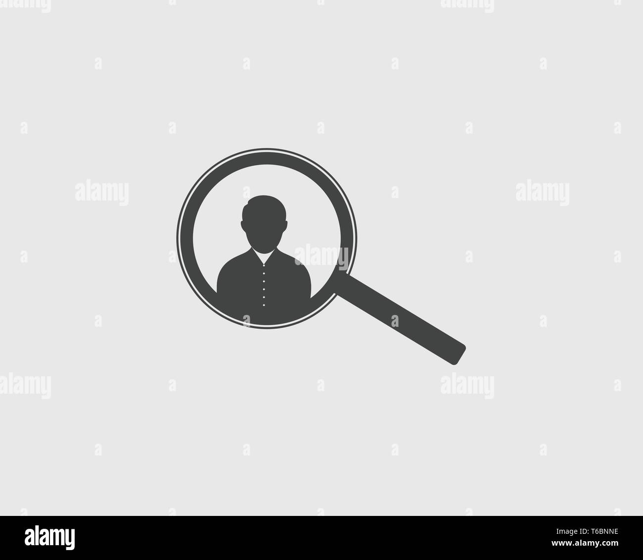 Job search male female Stock Vector Images - Alamy