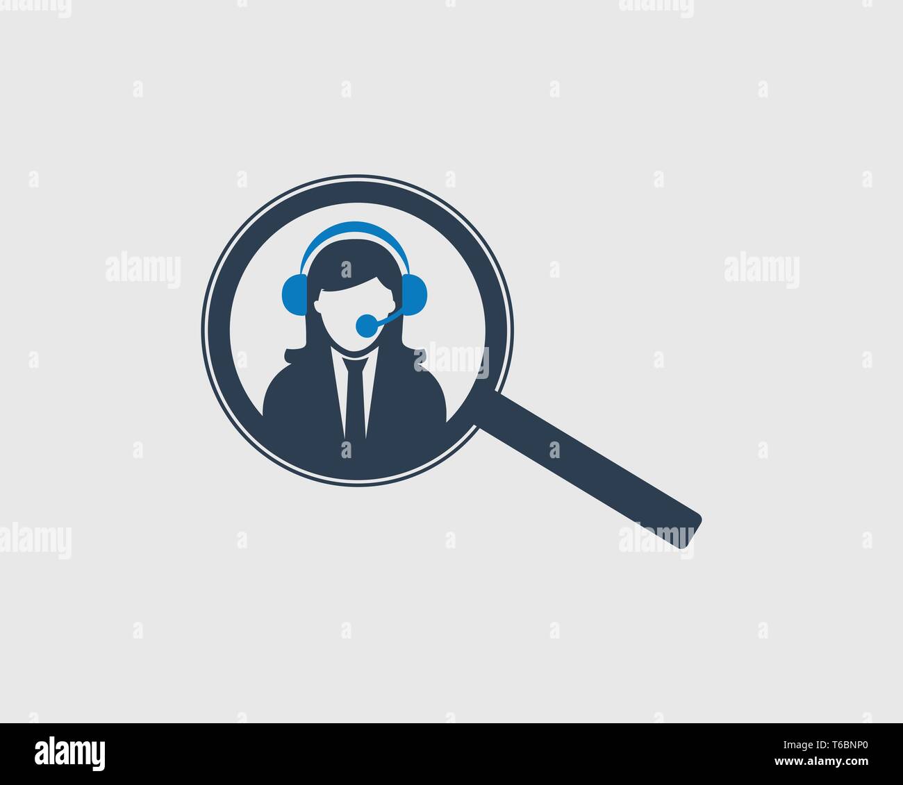 Search customer service icon Stock Vector Image & Art - Alamy