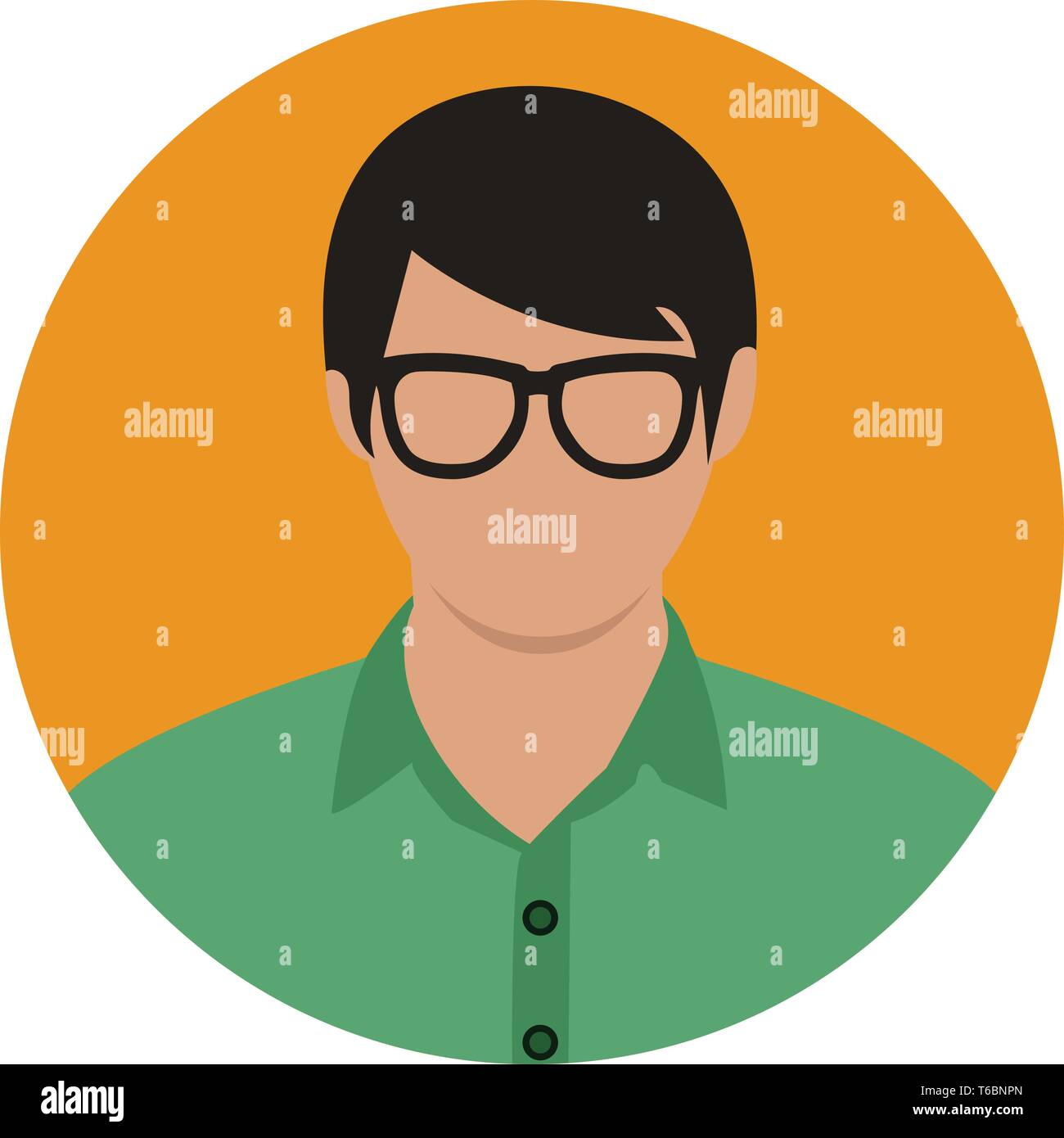 Man Icon on gray background Stock Vector Image & Art - Alamy