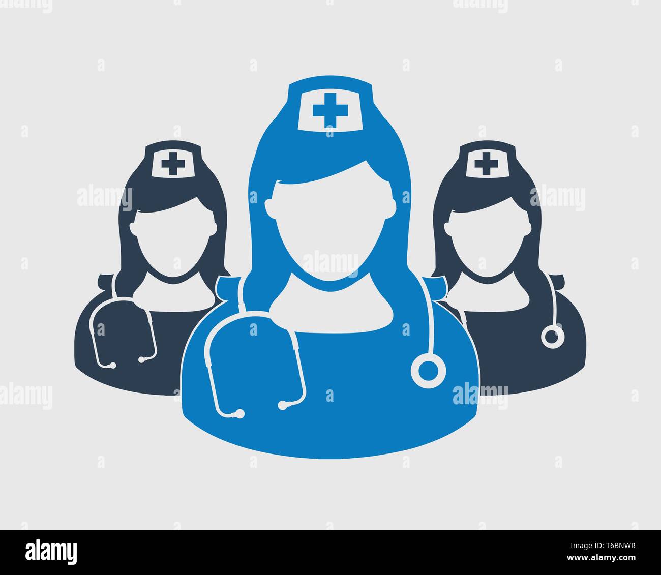 Medical Team Icon Stock Vector Image & Art - Alamy