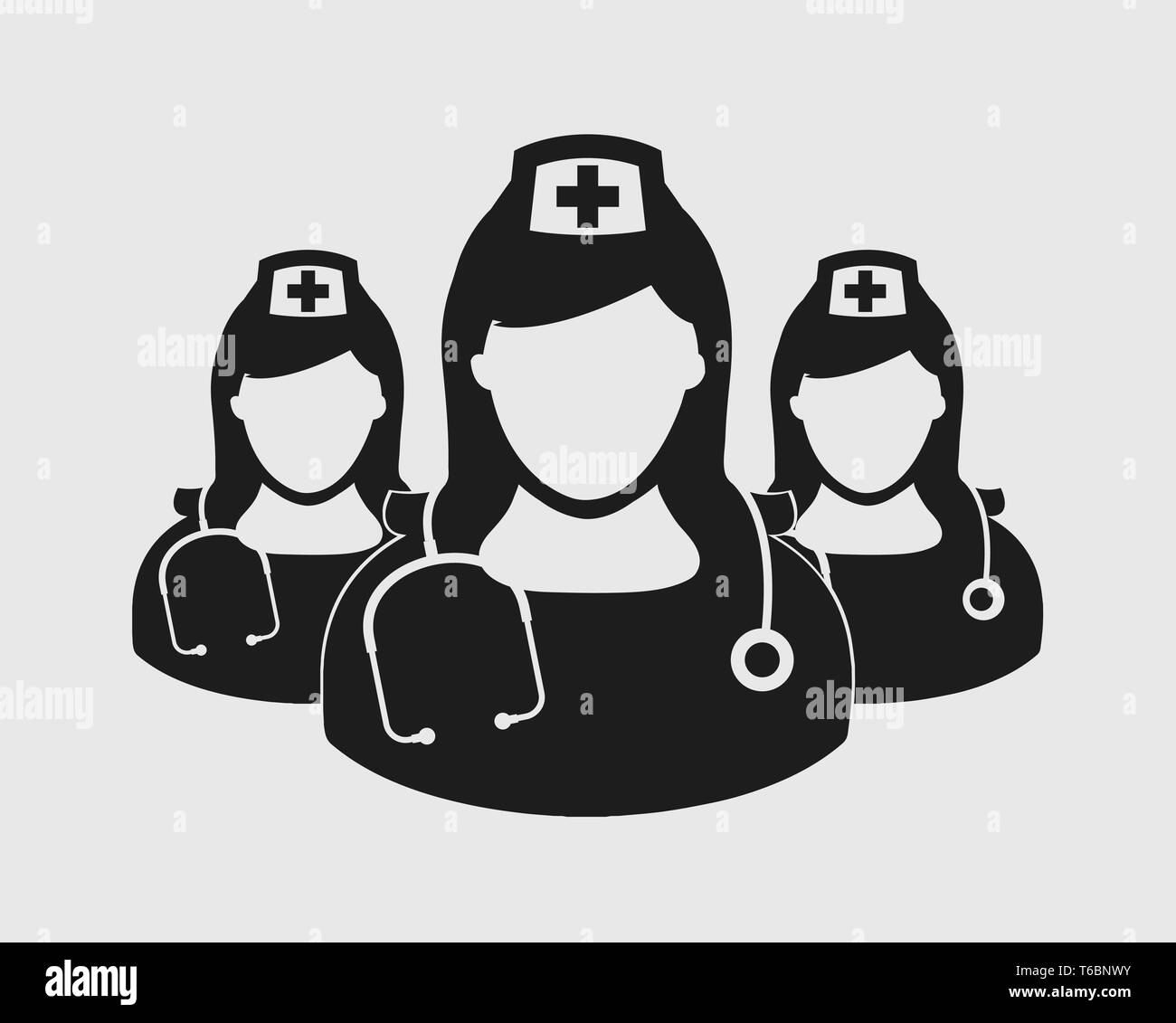 Medical Team Icon Stock Vector Image & Art - Alamy