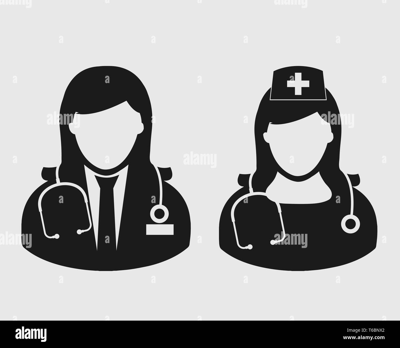 Medical staff group doctors Black and White Stock Photos & Images - Alamy