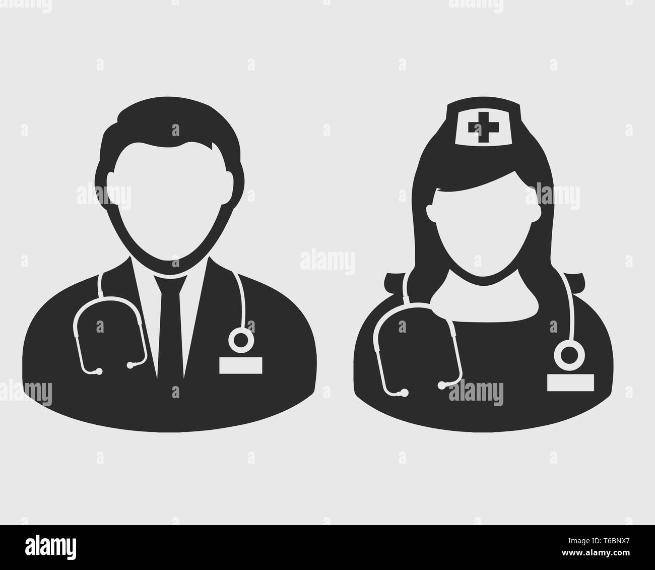 Medical staff group doctors Black and White Stock Photos & Images - Alamy