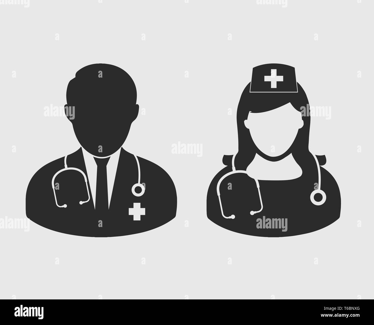 Medical Team Icon Stock Vector Image & Art - Alamy