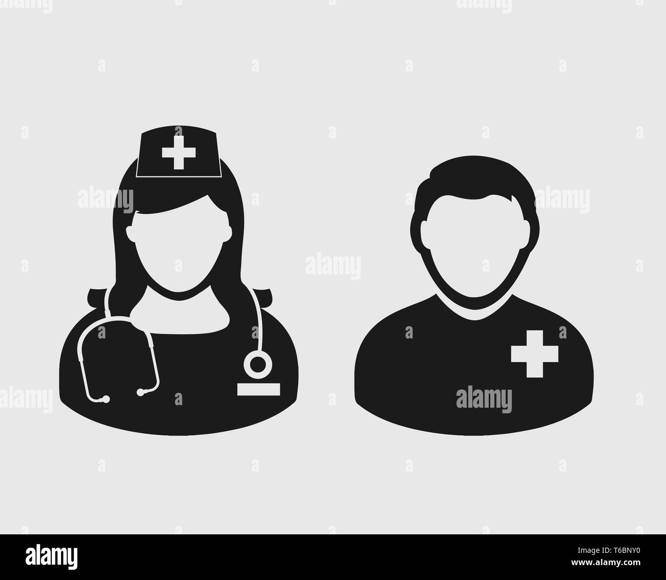 Medical Team Icon Stock Vector Image & Art - Alamy