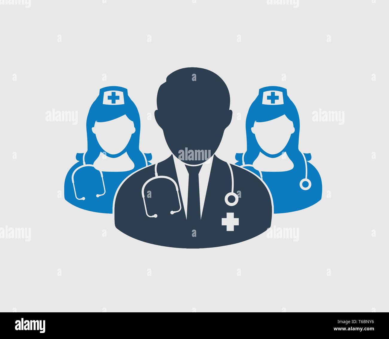 Medical Team Icon Stock Vector Image & Art - Alamy