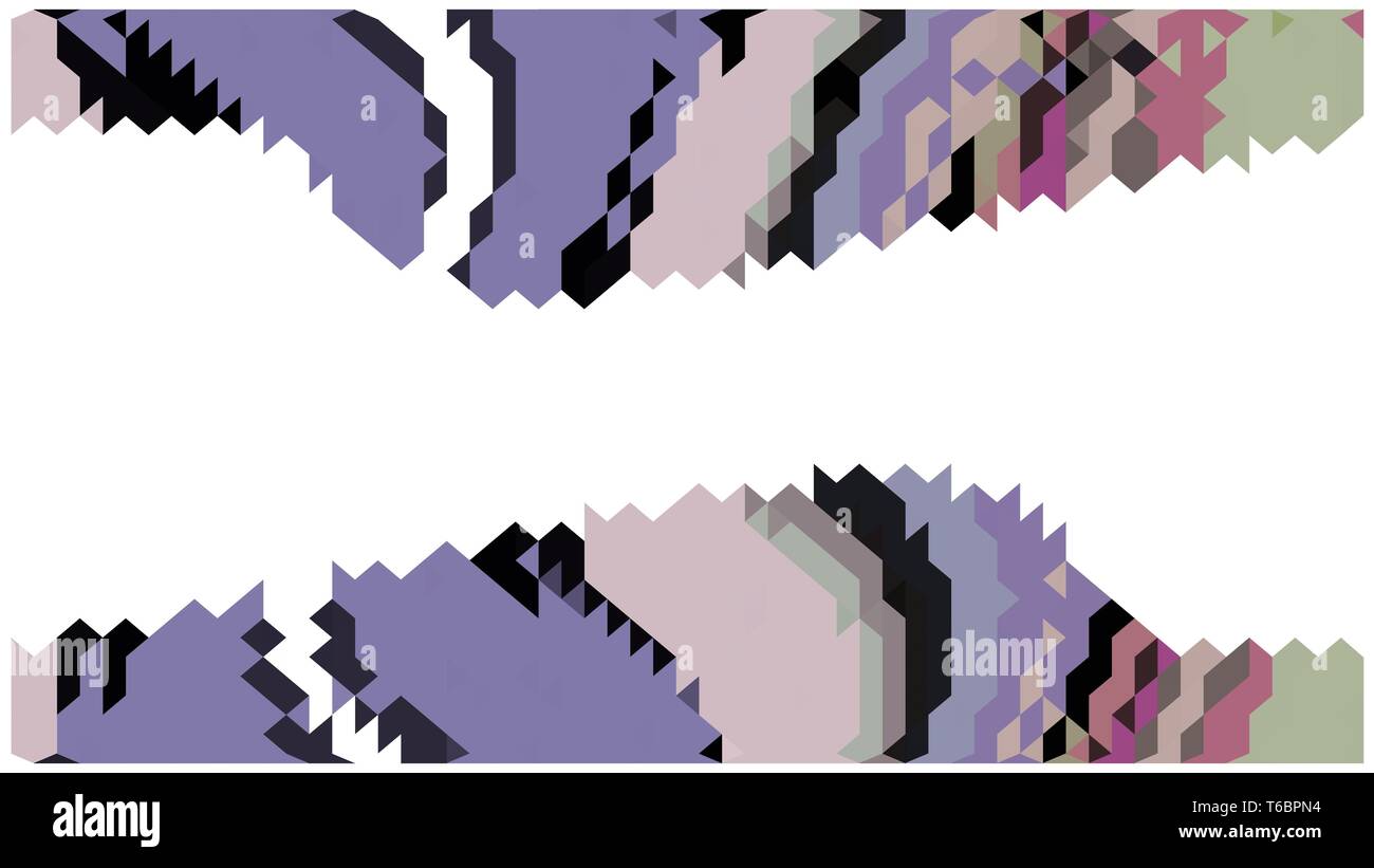 abstract background with colorful pixel decoration Stock Photo - Alamy