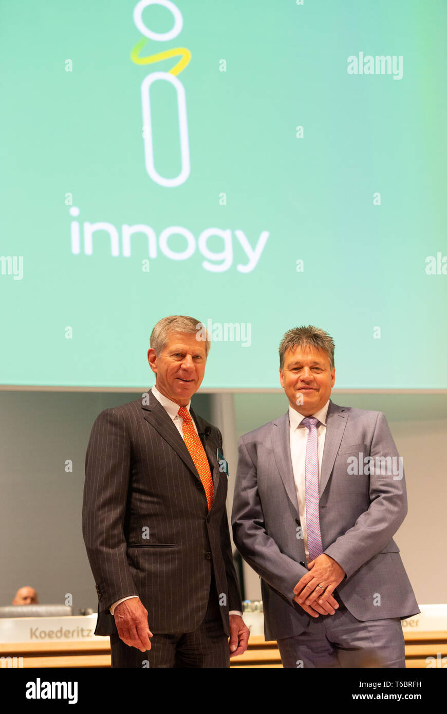 Essen, Germany, 30.04.2019, Innogy Annual General Meeting: Chairman of ...
