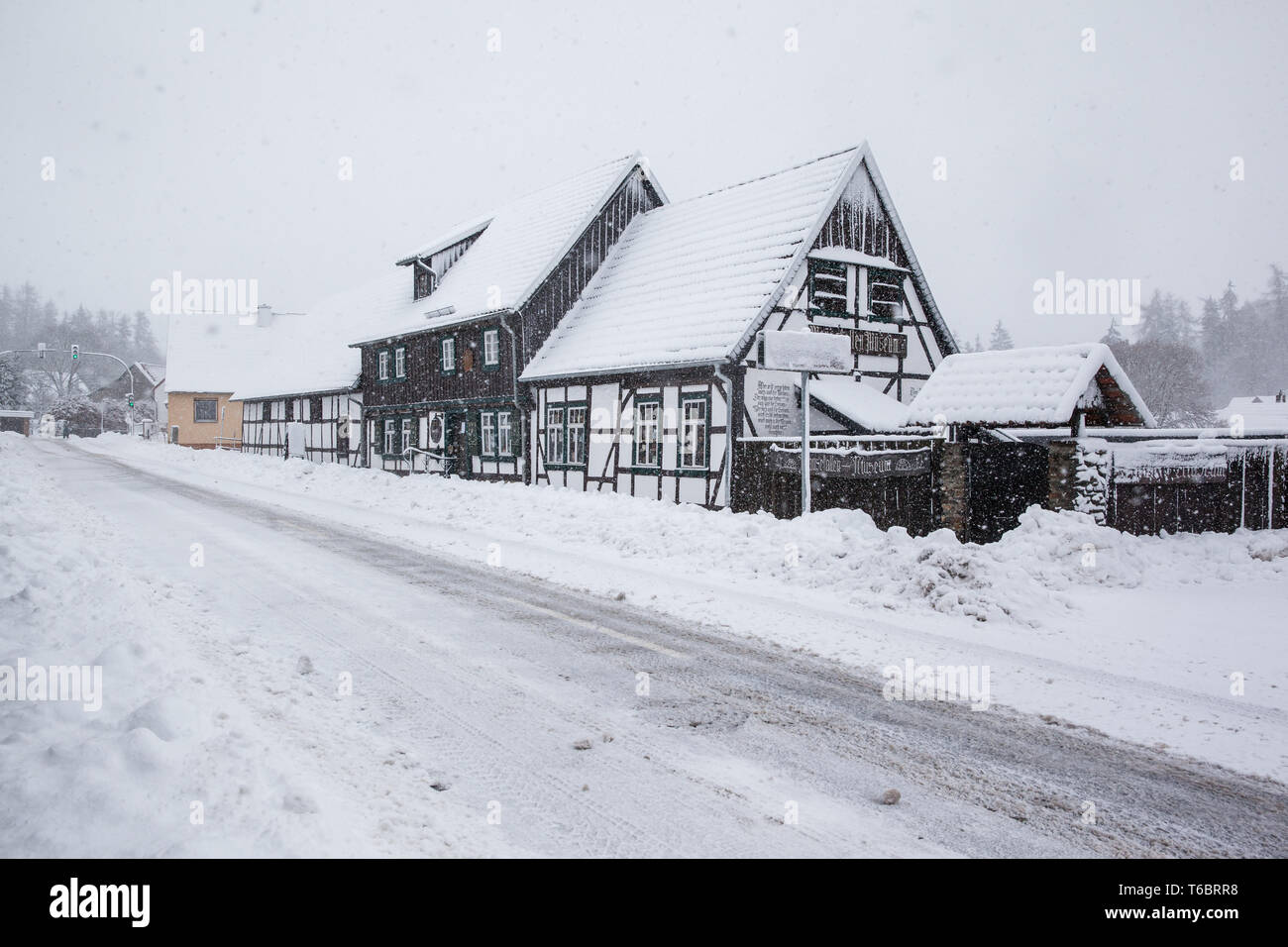 Guentersberge, Harzgerode, Saxony-Anhalt, Central German Uplands Stock ...