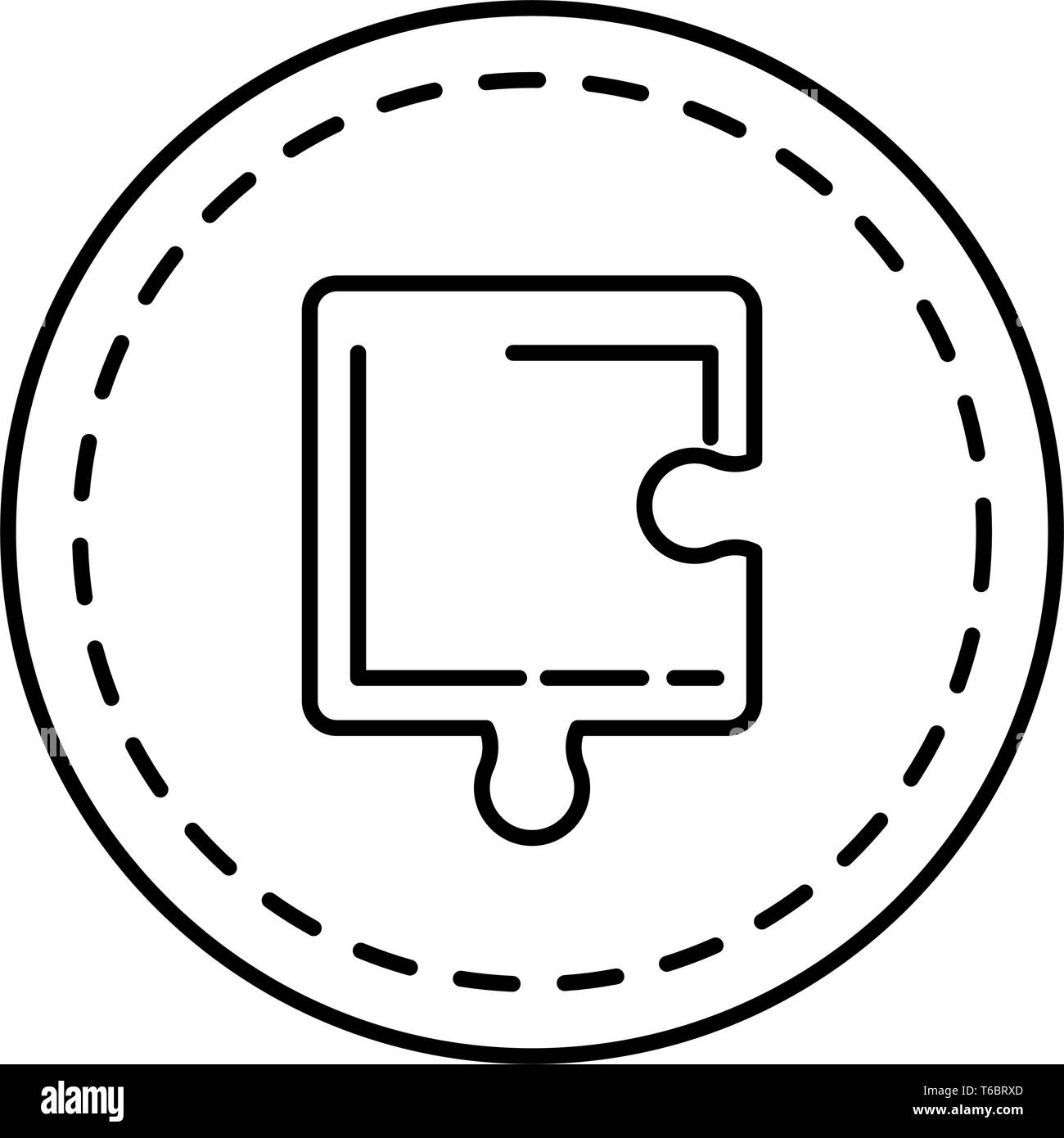puzzle game piece icon Stock Vector Image & Art - Alamy