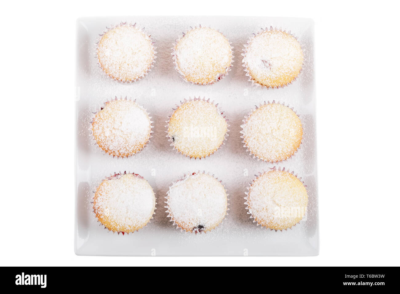 fresh homemade Muffin on white background Stock Photo - Alamy
