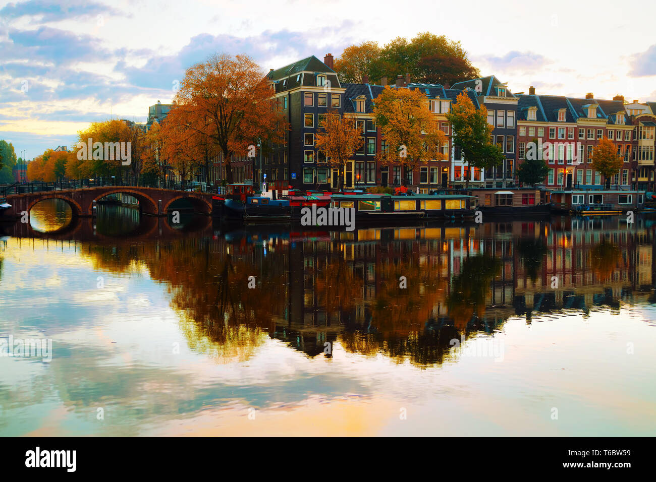 Amsterdam city view hi-res stock photography and images - Alamy