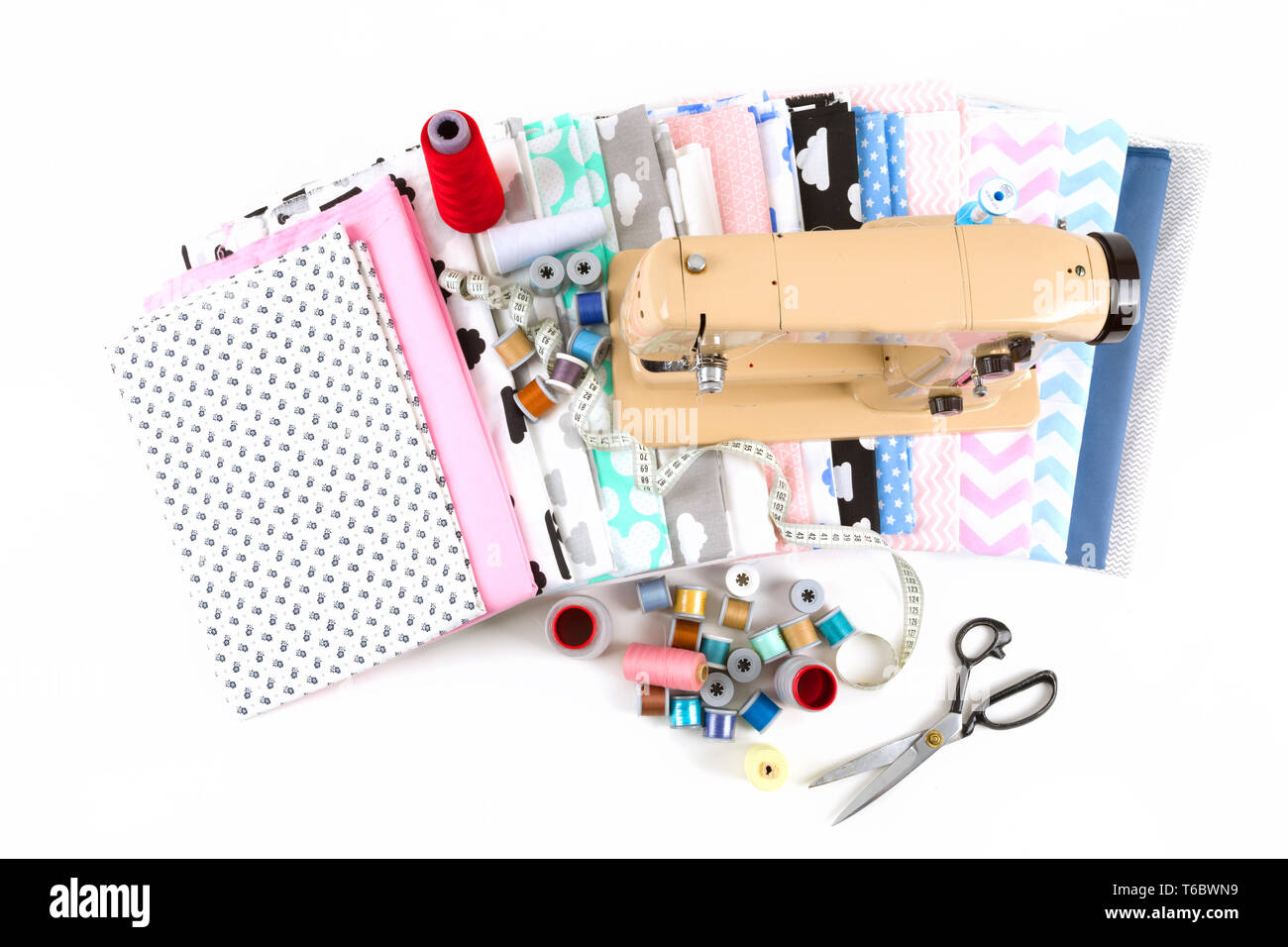 Sewing diy Cut Out Stock Images & Pictures - Alamy