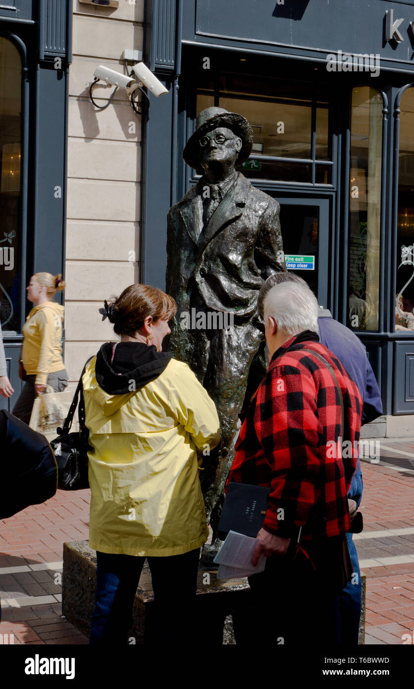 James joyce street hi-res stock photography and images - Alamy