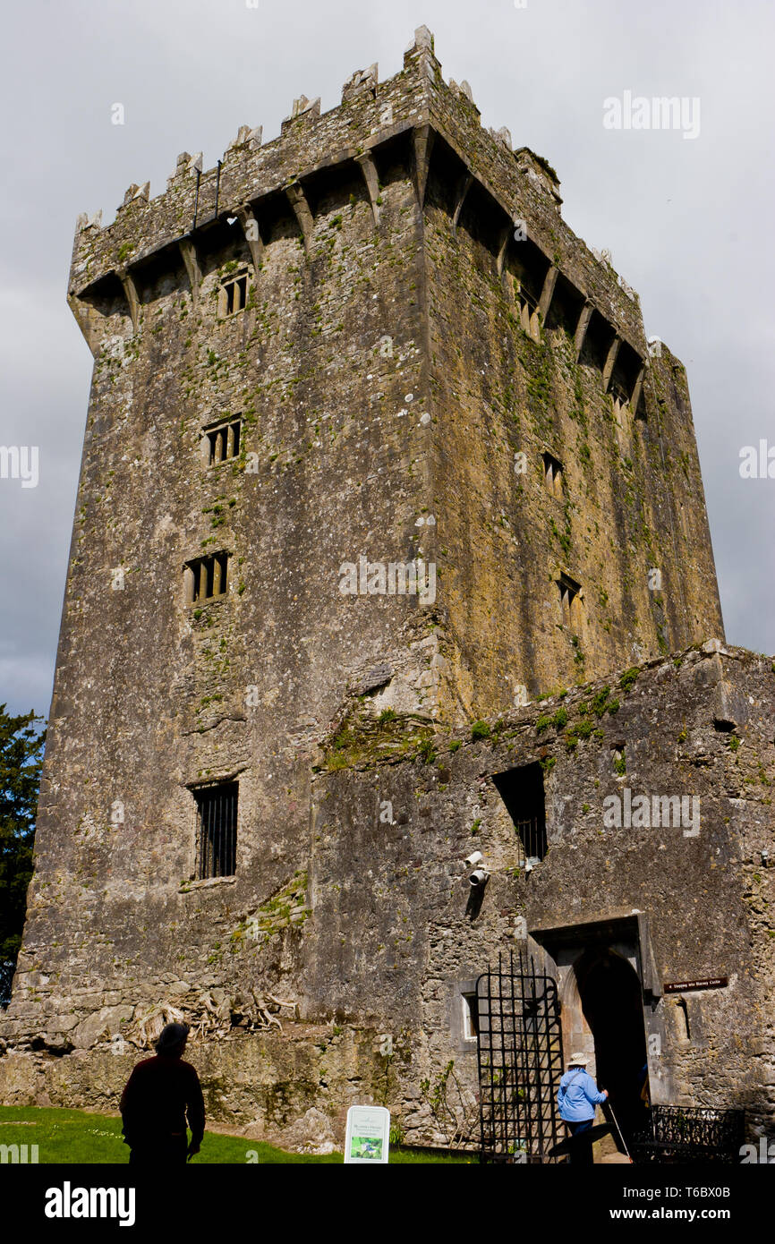 Blarney castle ireland architecture landscape hi-res stock photography ...
