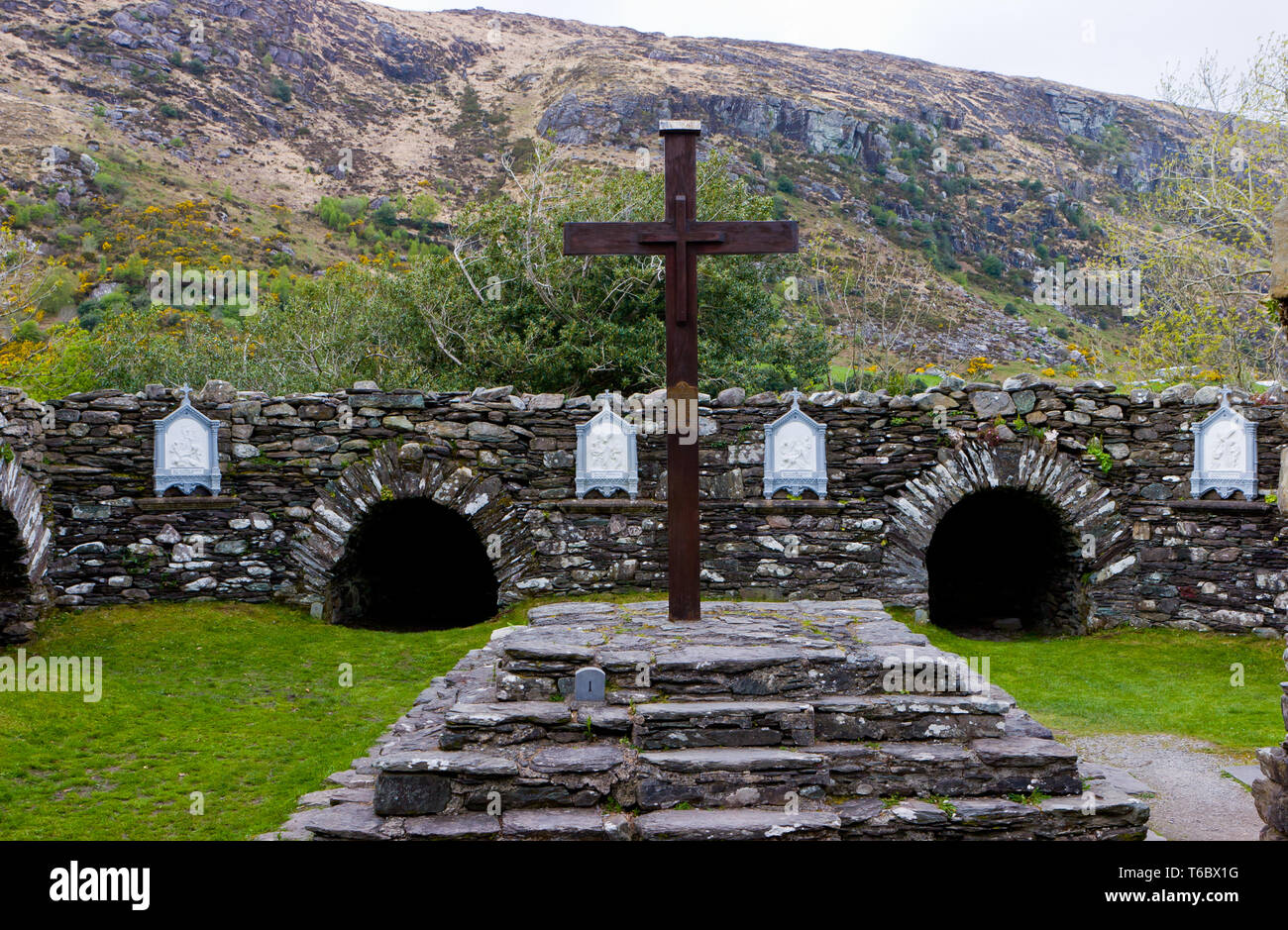 Gougane Barra Church in Macroom, County Cork, Ireland Stock Photo - Alamy