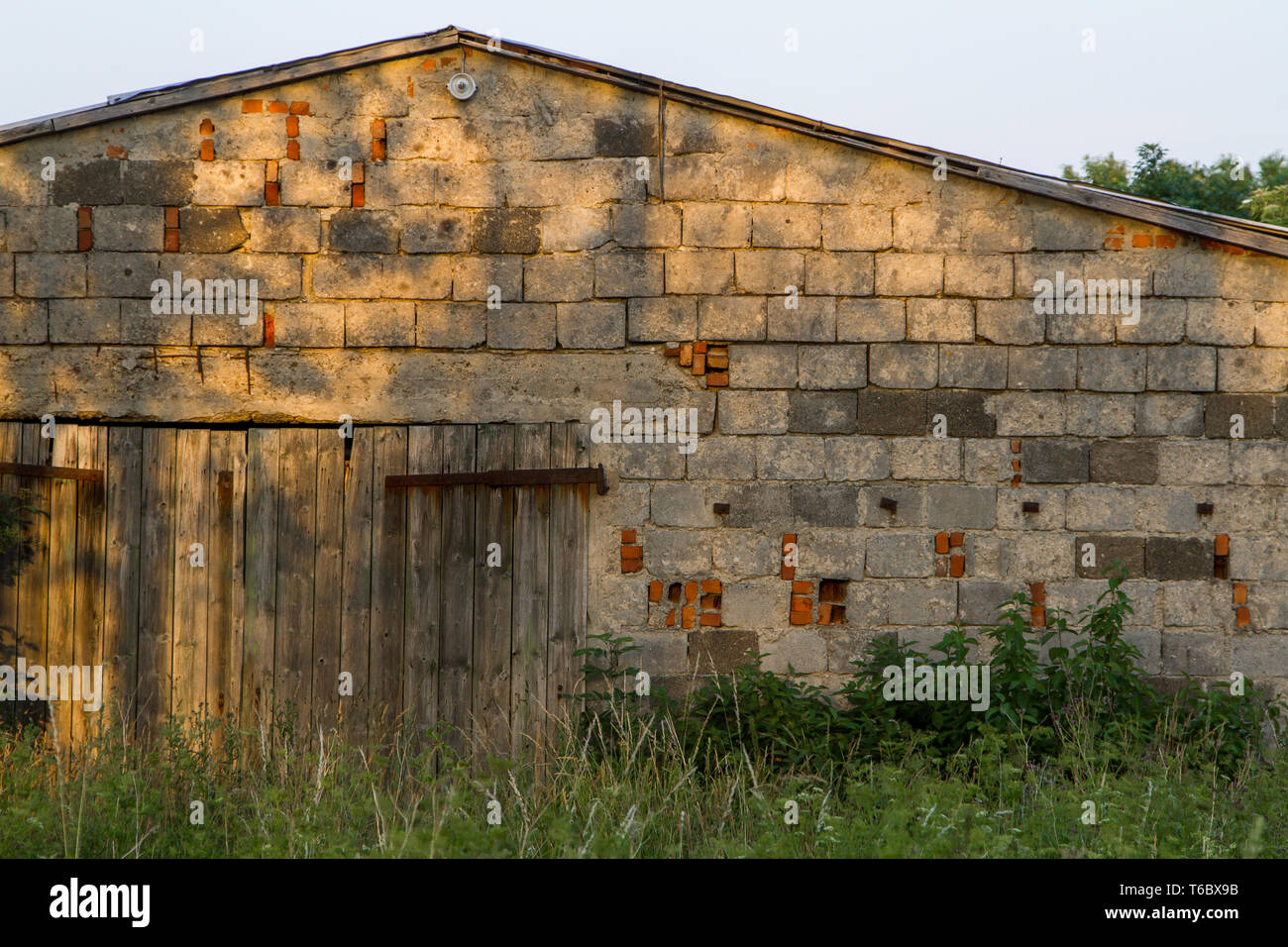 The small Village Strassberg in Saxony-Anhalt, Germany Stock Photo - Alamy