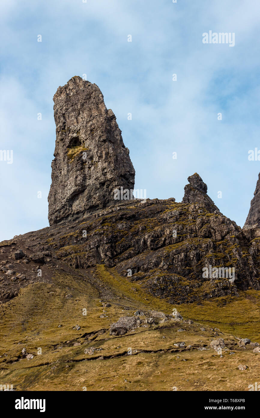 Rock formations on the Isle of Skye Stock Photo - Alamy