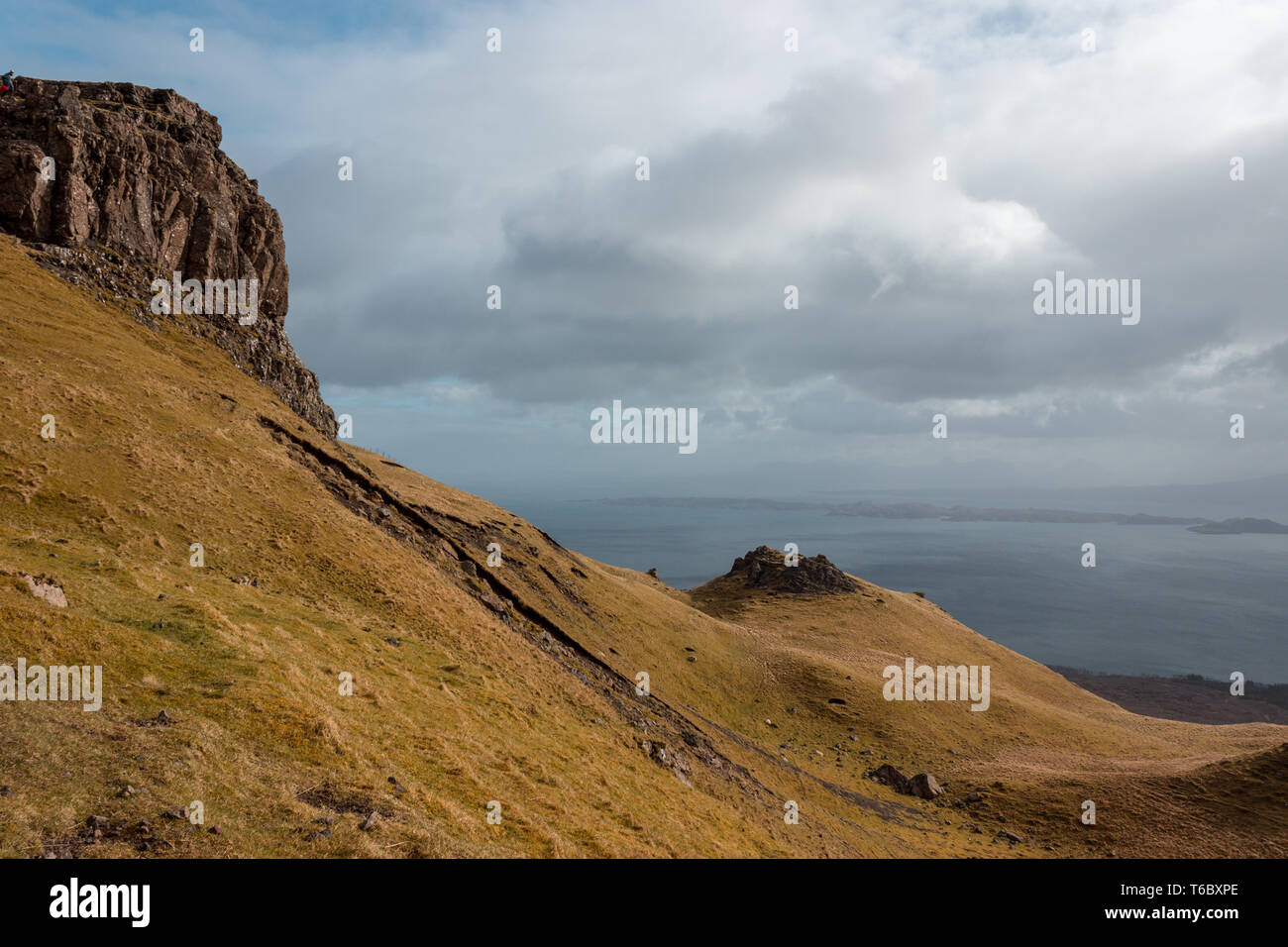 Rock formations on the Isle of Skye Stock Photo - Alamy