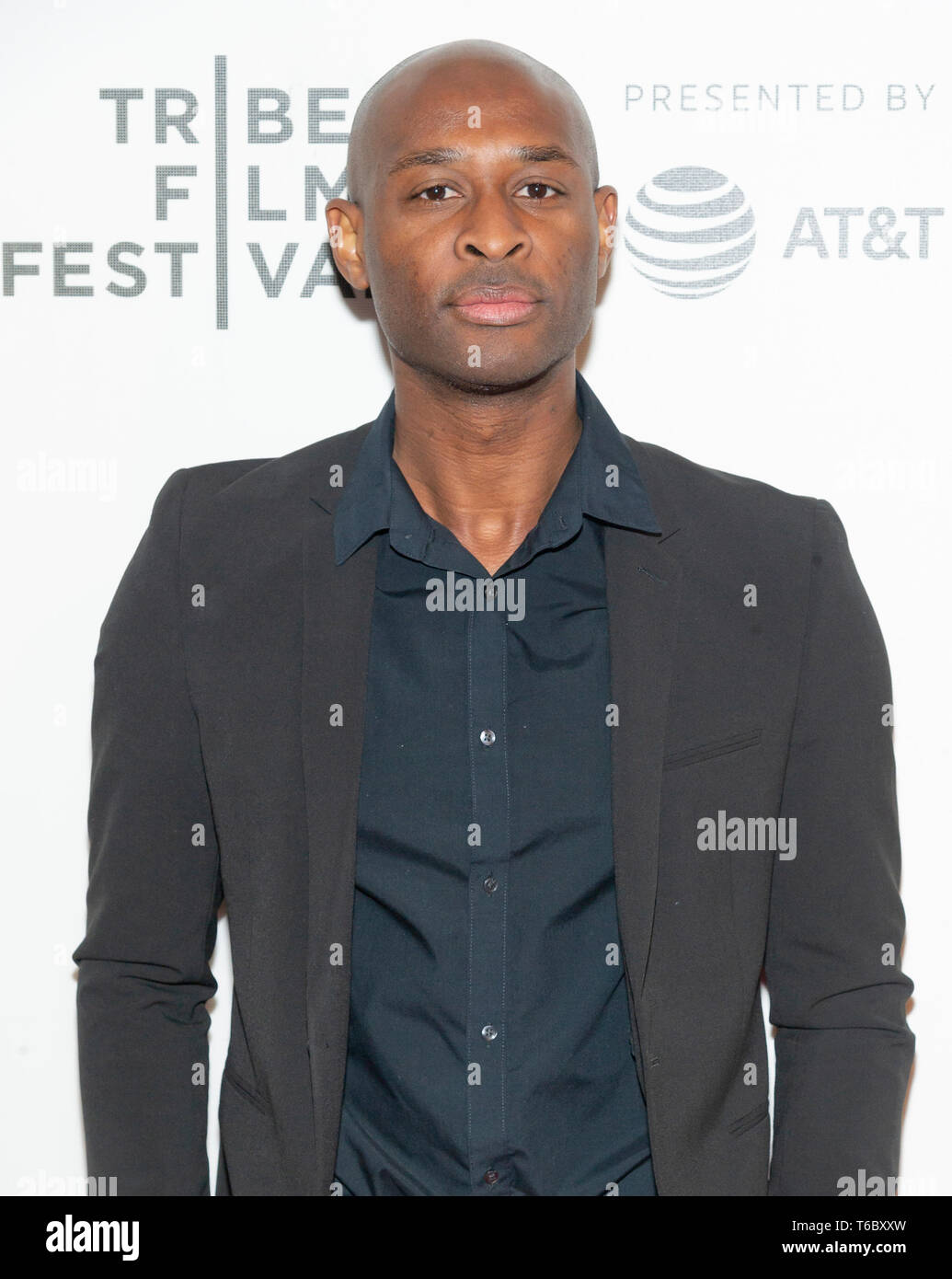 New York, United States. 28th Apr, 2019. Julius Onah attends premiere ...