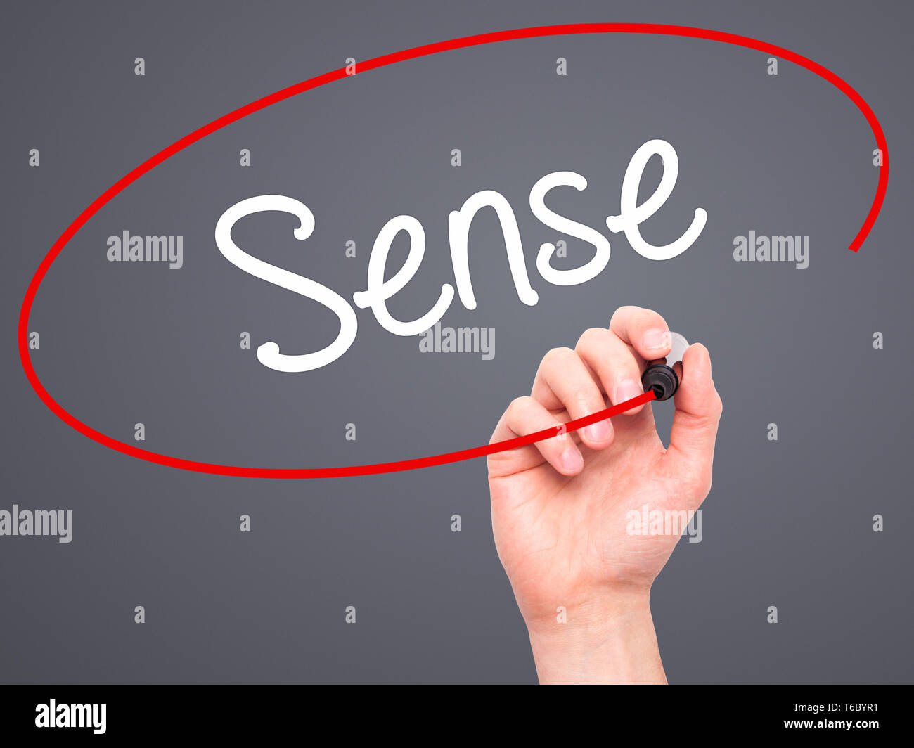 Man hand writing insight hi-res stock photography and images - Alamy
