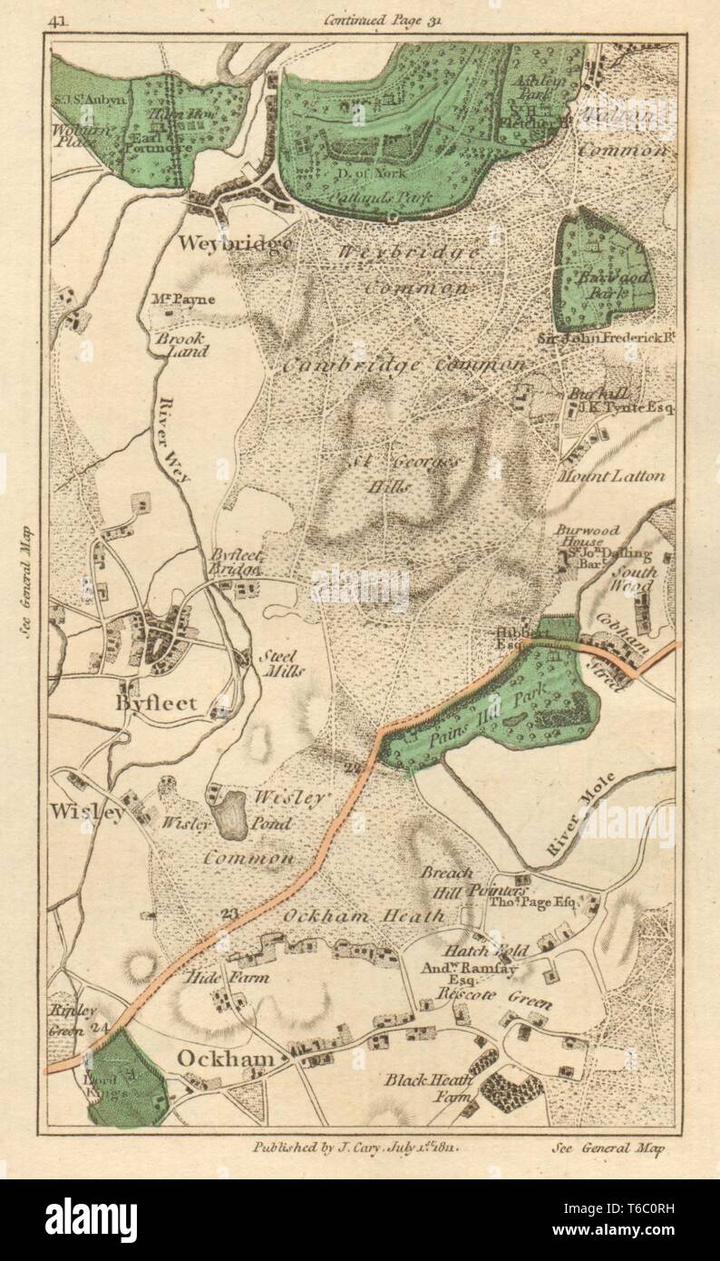 Burwood park weybridge hi-res stock photography and images - Alamy