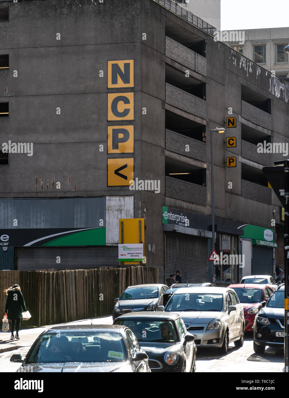 Ncp car parks sign hi-res stock photography and images - Alamy