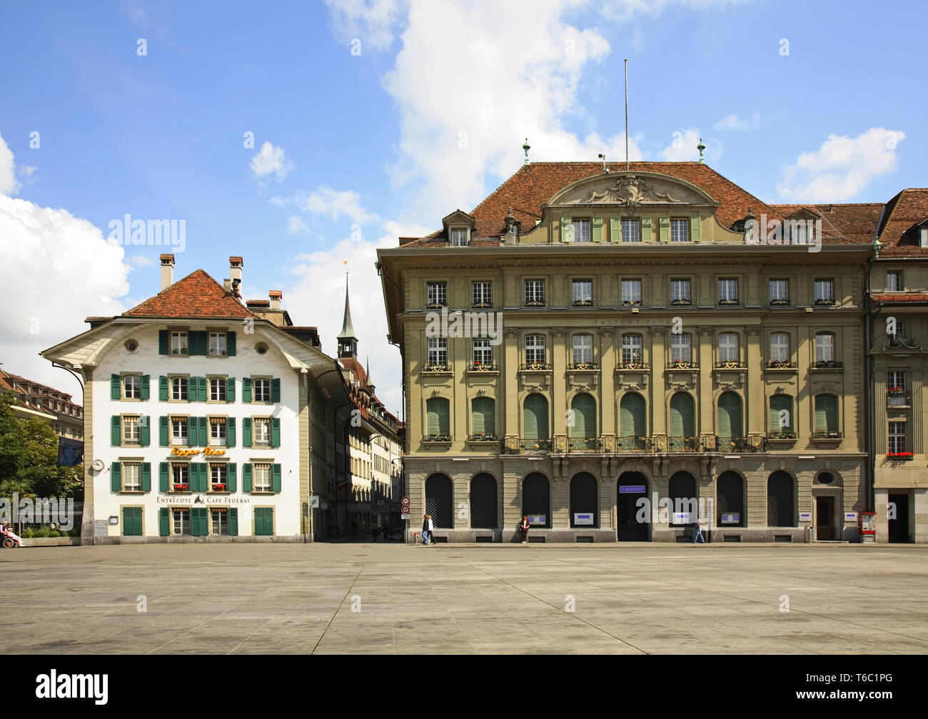 Bundesplatz in Bern. Switzerland Stock Photo - Alamy