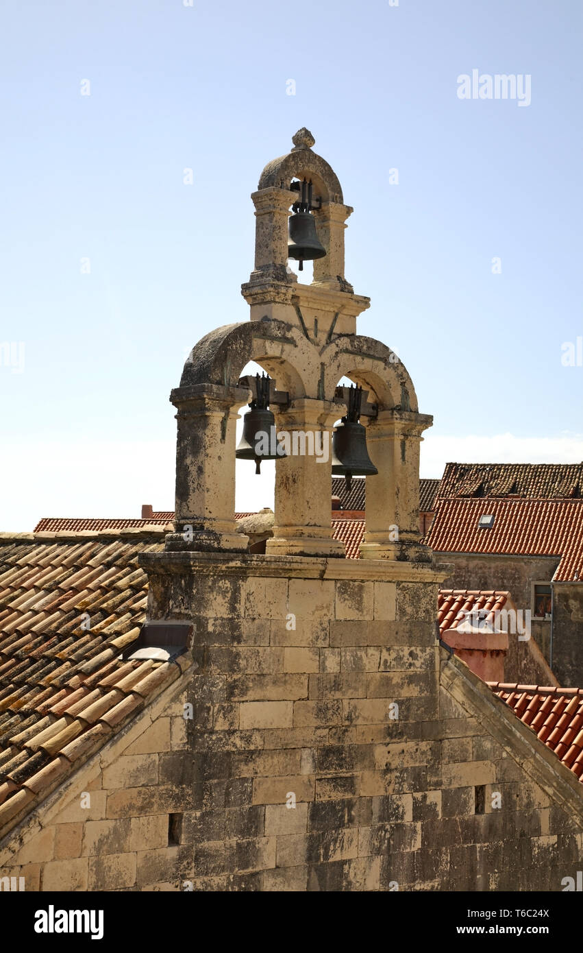 Bell tower in Dubrovnik. Croatia Stock Photo - Alamy