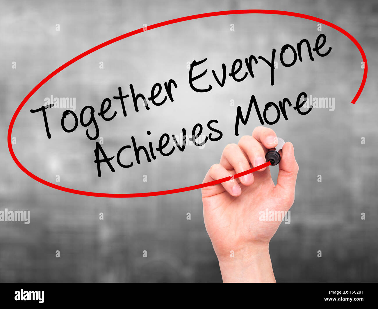 Together everyone achieves more hi-res stock photography and images - Alamy