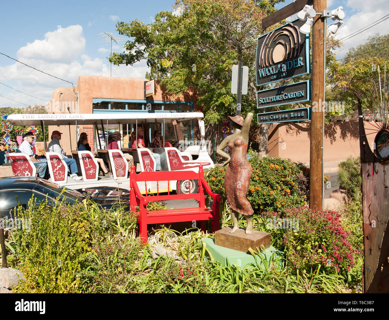 Santa fe new mexico canyon road hi-res stock photography and images - Alamy