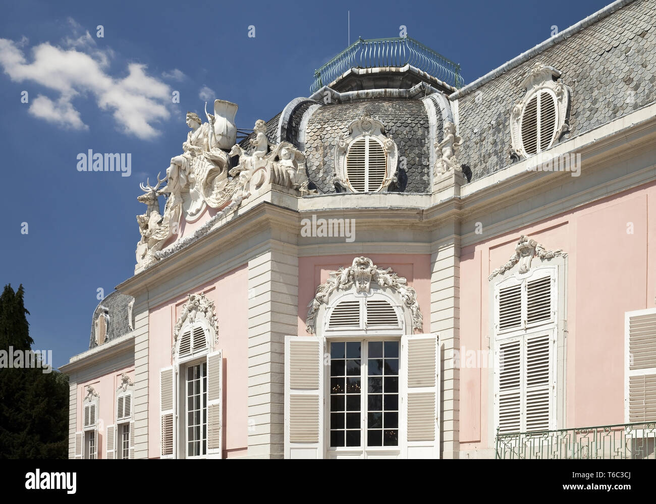 Benrath Palace, Duesseldorf, North Rhine-Westphalia, Germany, Europe ...