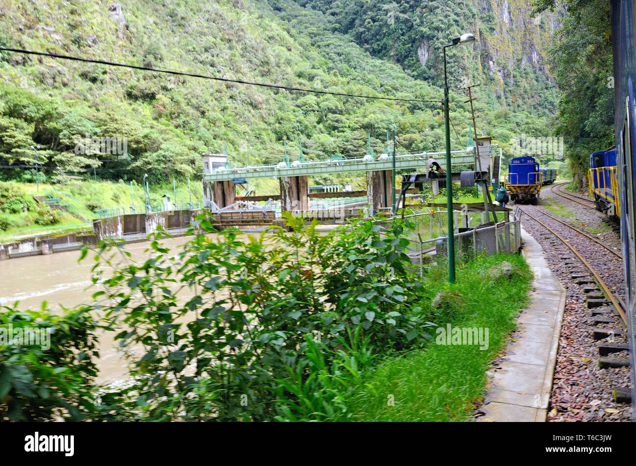 Train to Machu Picchu Peru Stock Photo - Alamy