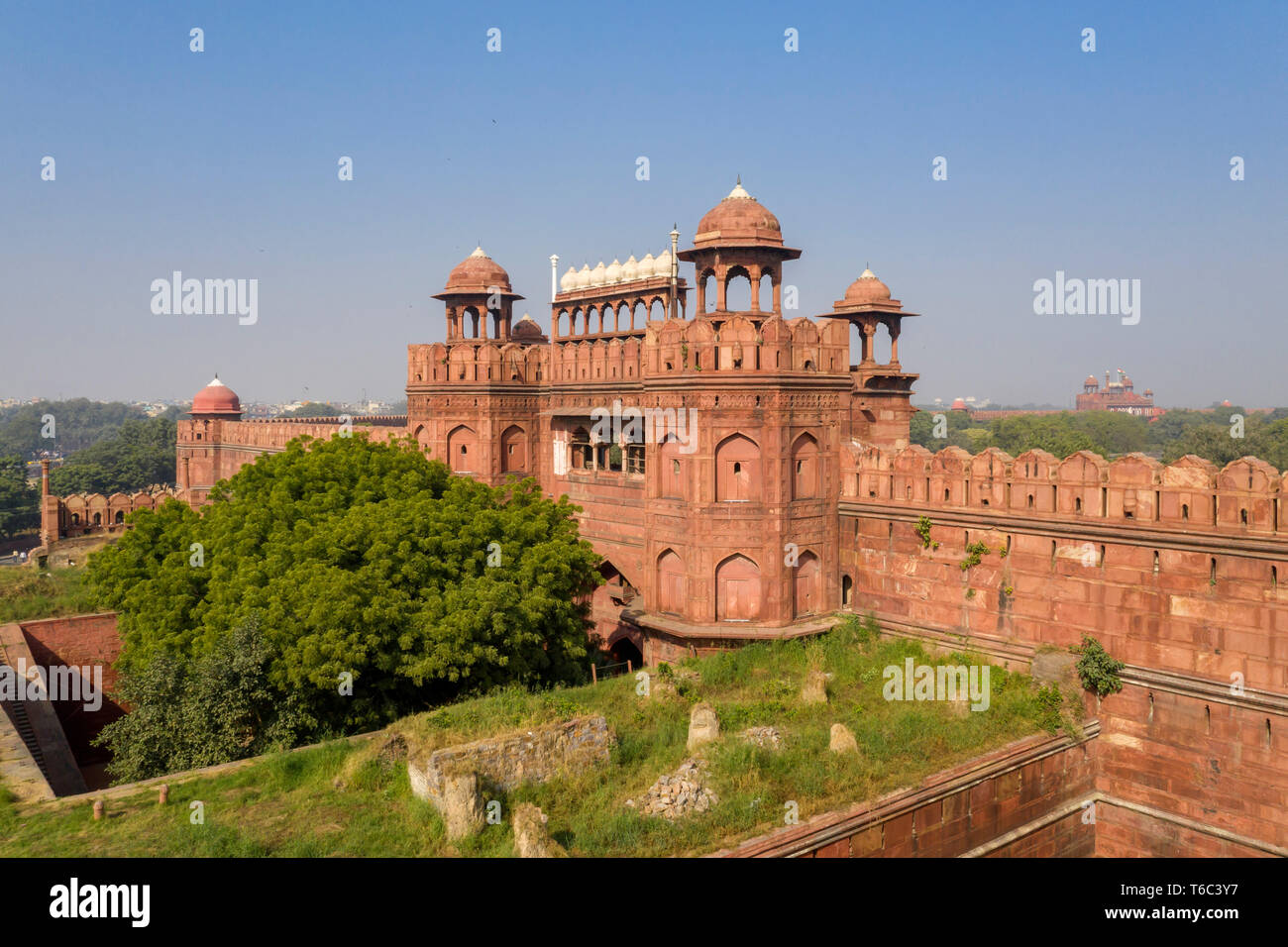 New delhi aerial hi-res stock photography and images - Alamy