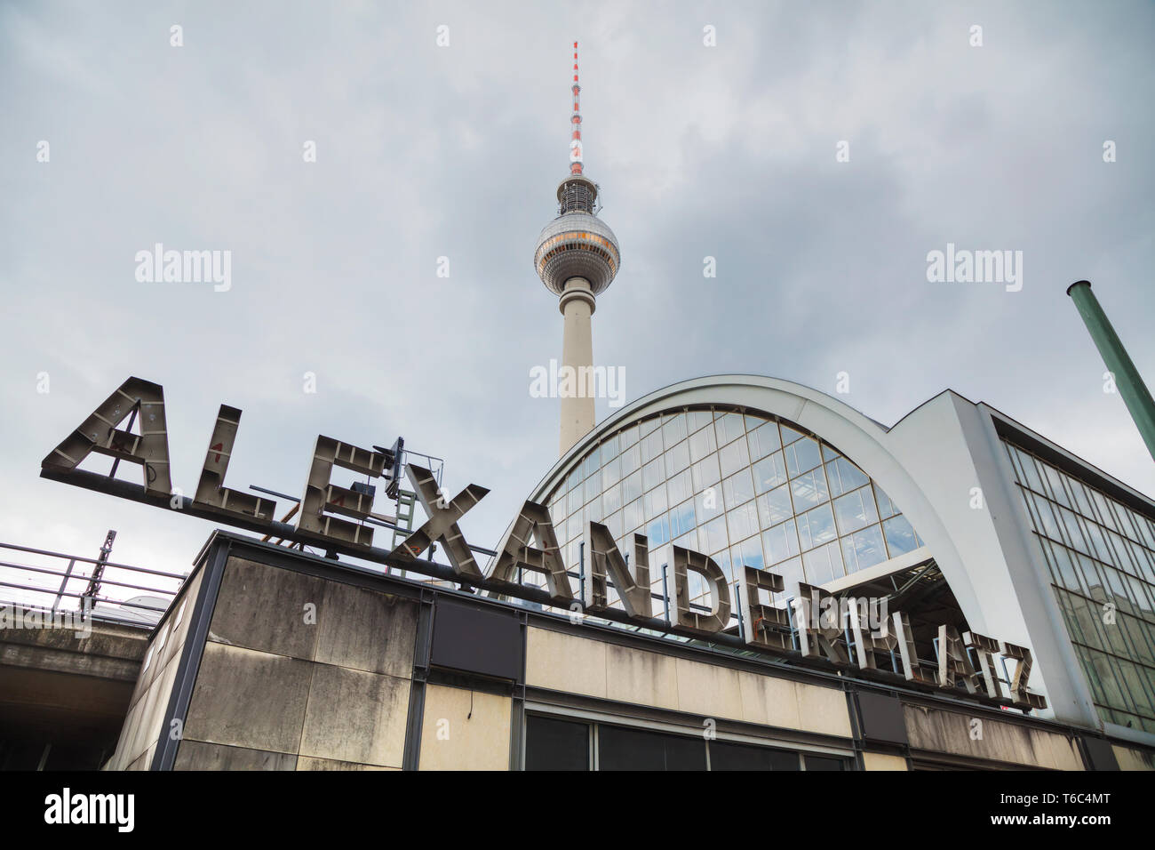 Alexanderplatz subway station hi-res stock photography and images - Alamy