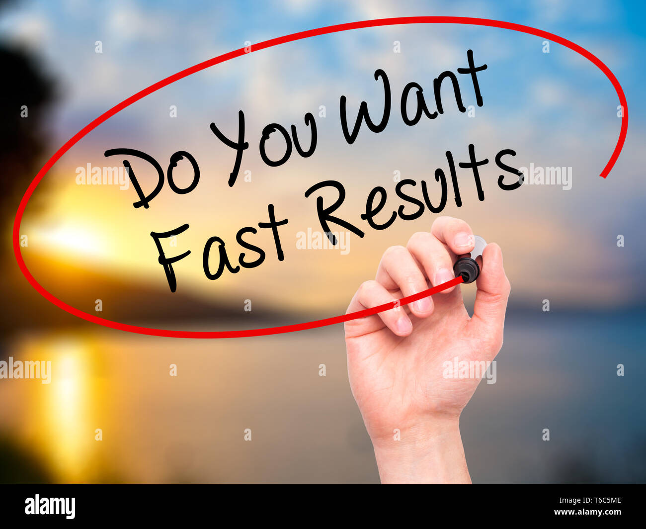 Writing hand fast hi-res stock photography and images - Alamy