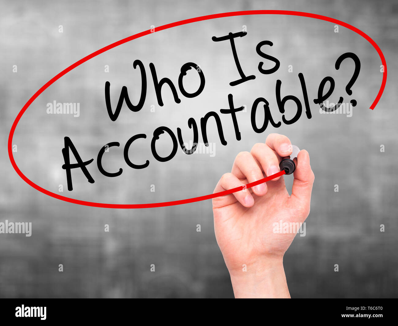 Accountable person hi-res stock photography and images - Alamy