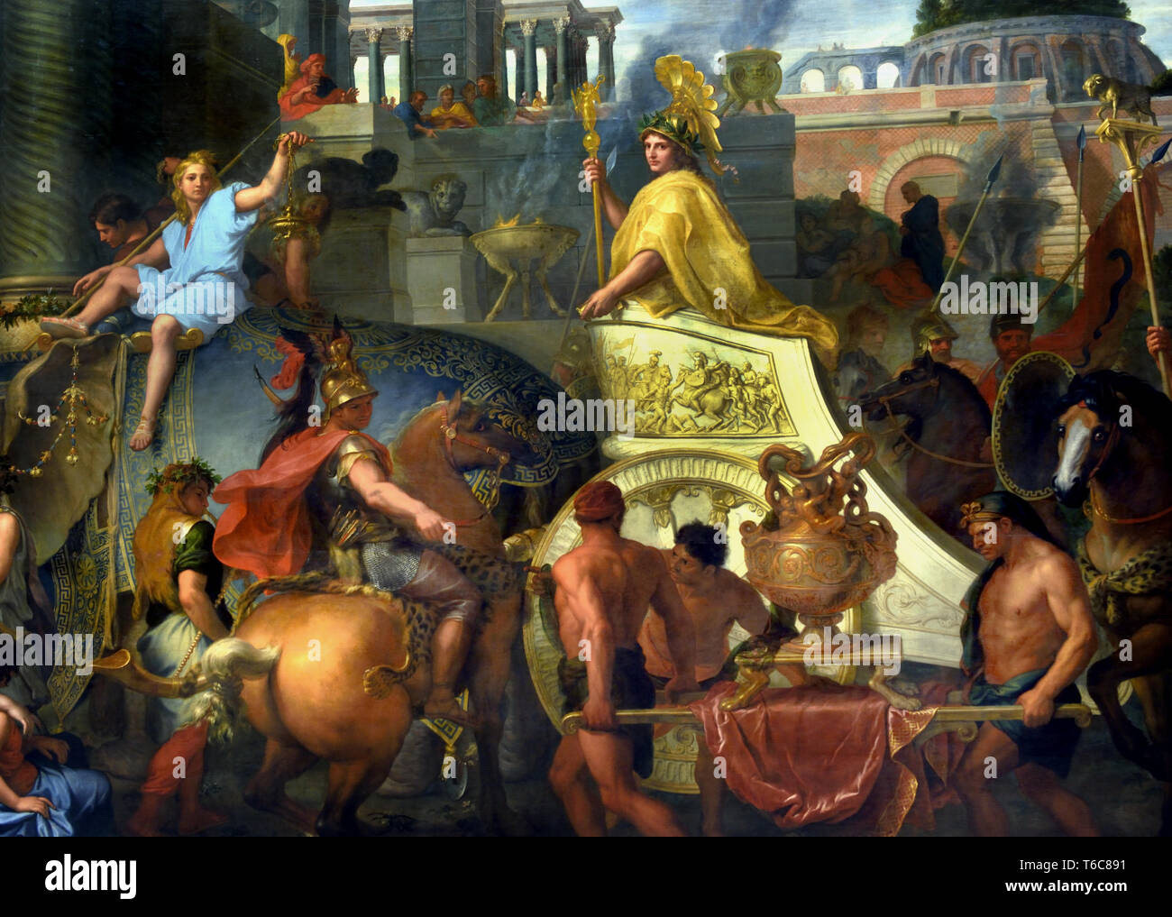 The entry of Alexander the Great to Babylon or Alexander's Triumph 1665 ...