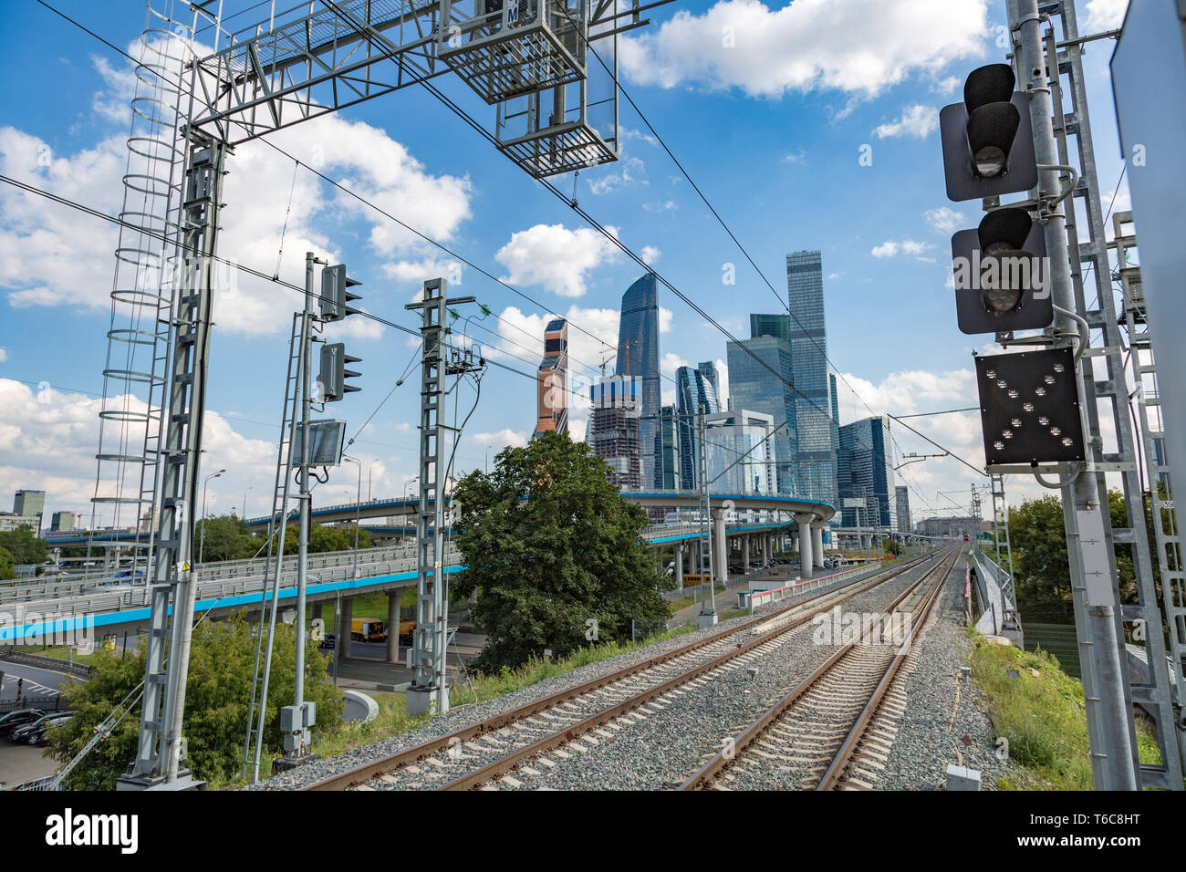 Moscow City Complex, Russia Stock Photo - Alamy