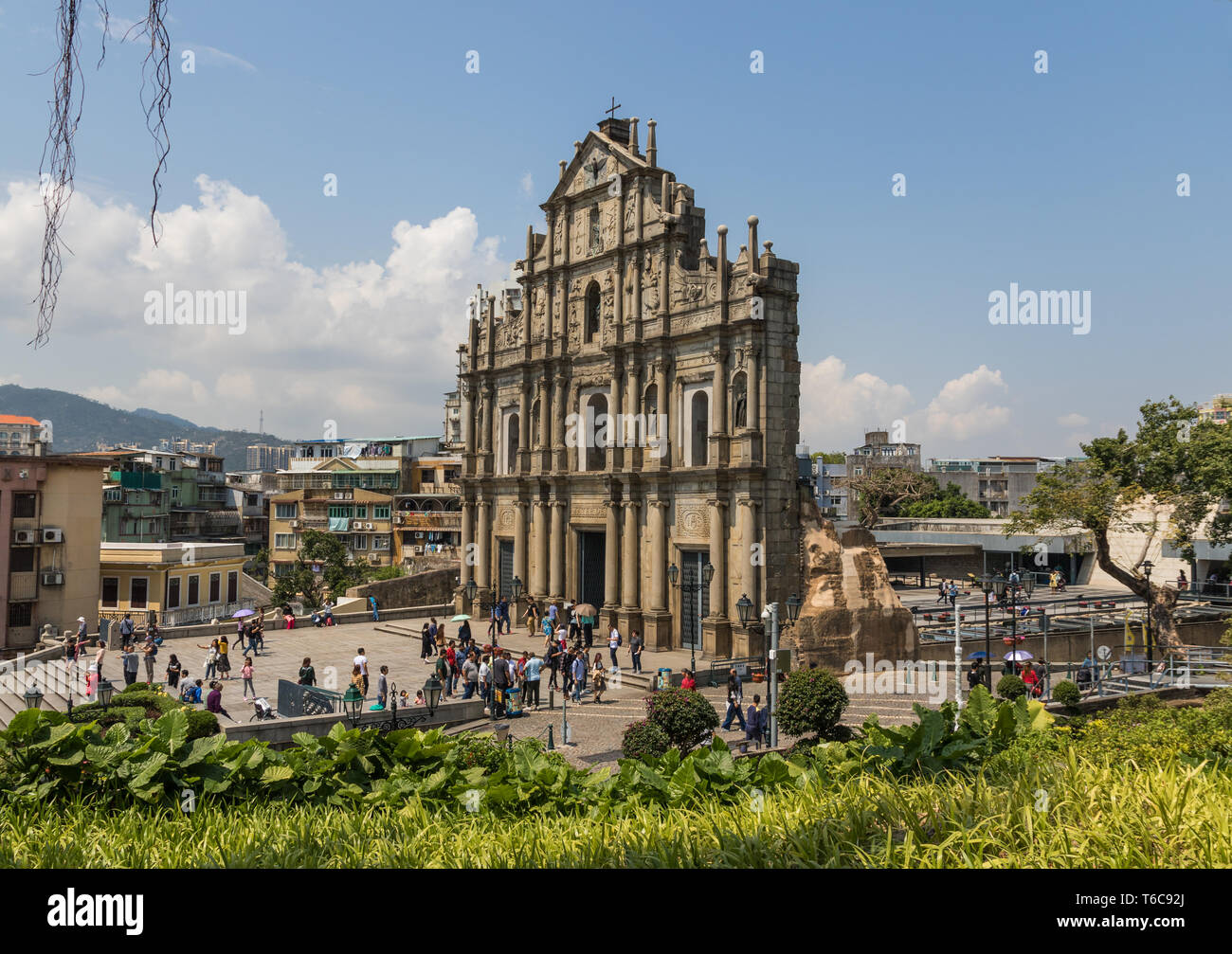 Macau, China - Portuguese colony until 1999, Unesco World Heritage site ...