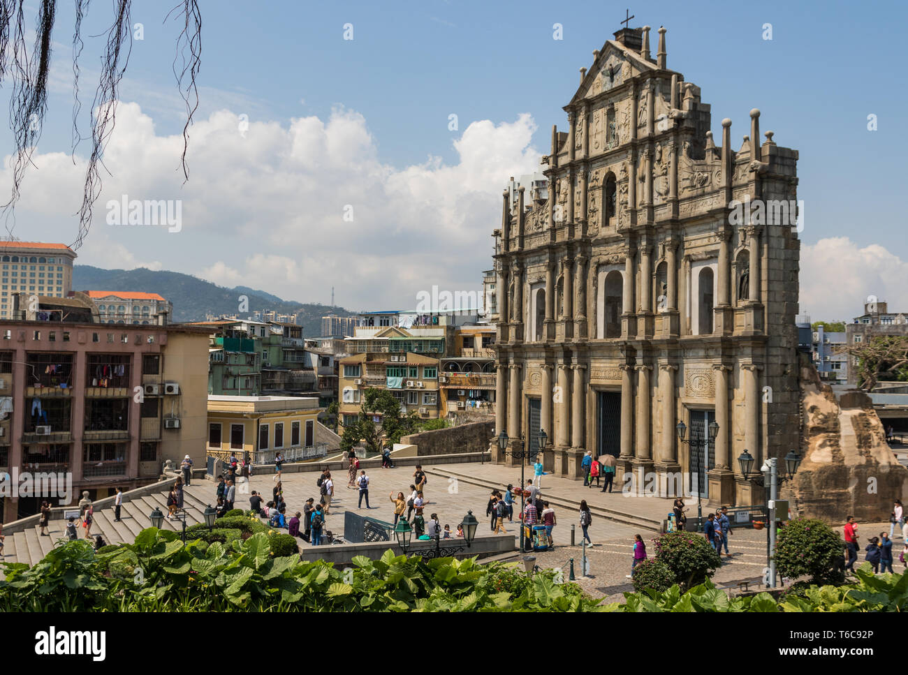 Macau, China - Portuguese colony until 1999, Unesco World Heritage site ...