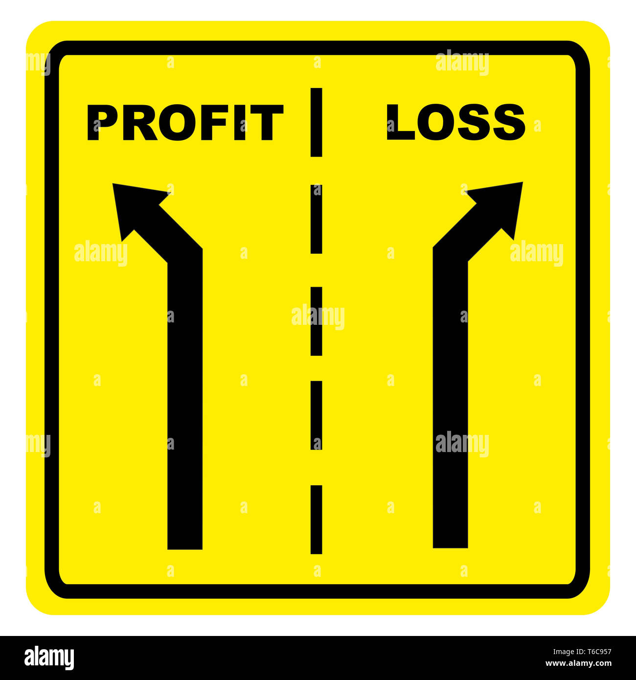 Profit / Less Stock Photo - Alamy