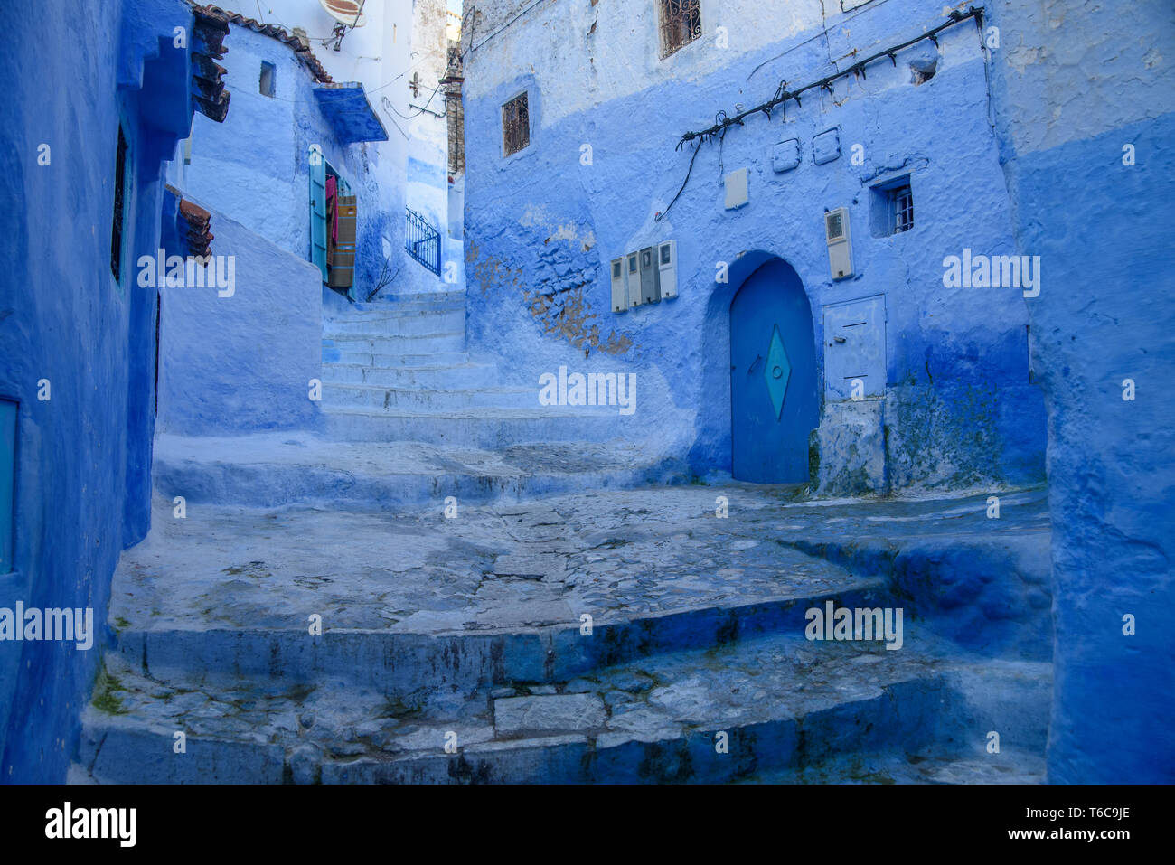 Chefchaouen, the blue city in the Morocco Stock Photo - Alamy