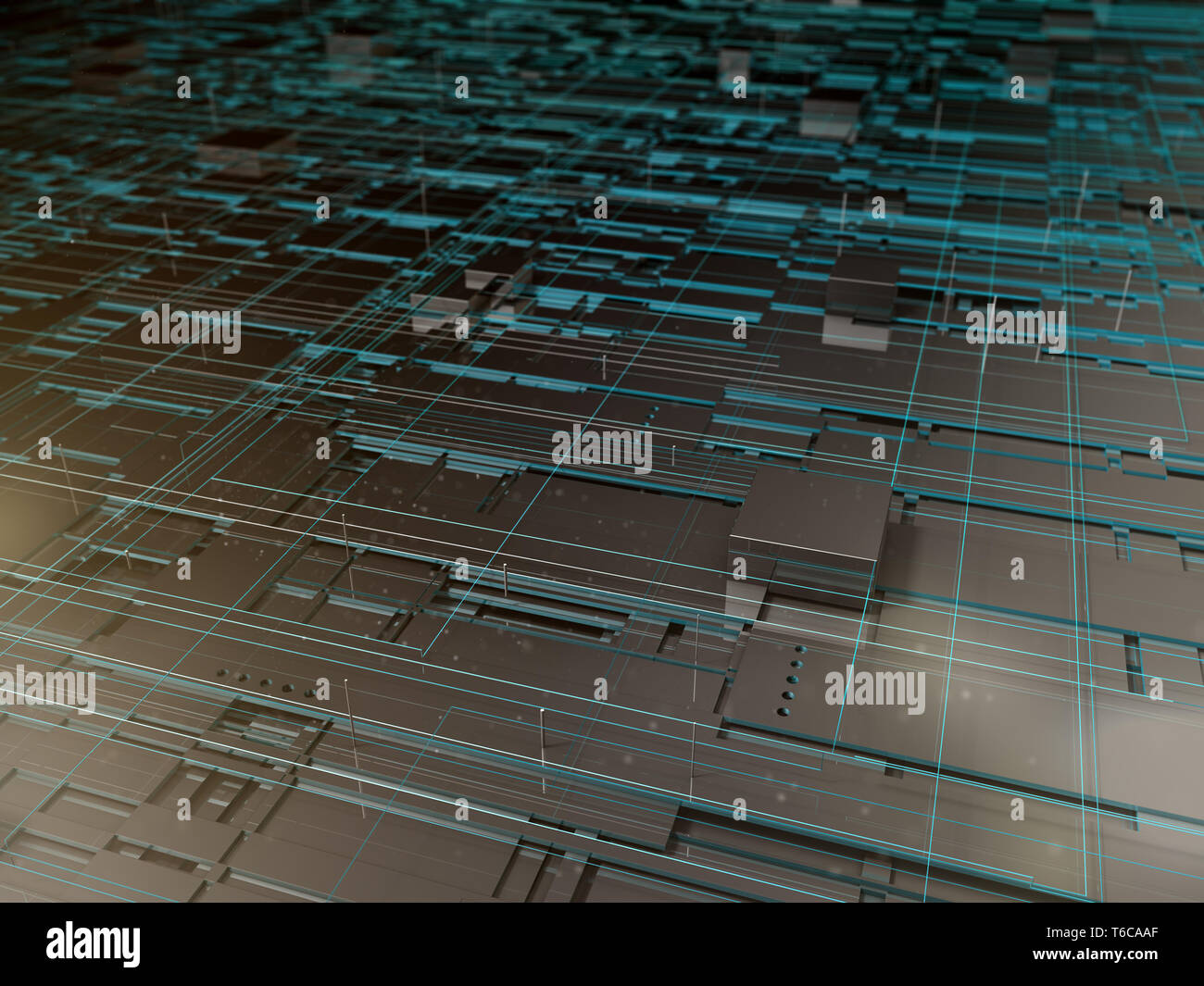 High tech illustration hi-res stock photography and images - Alamy