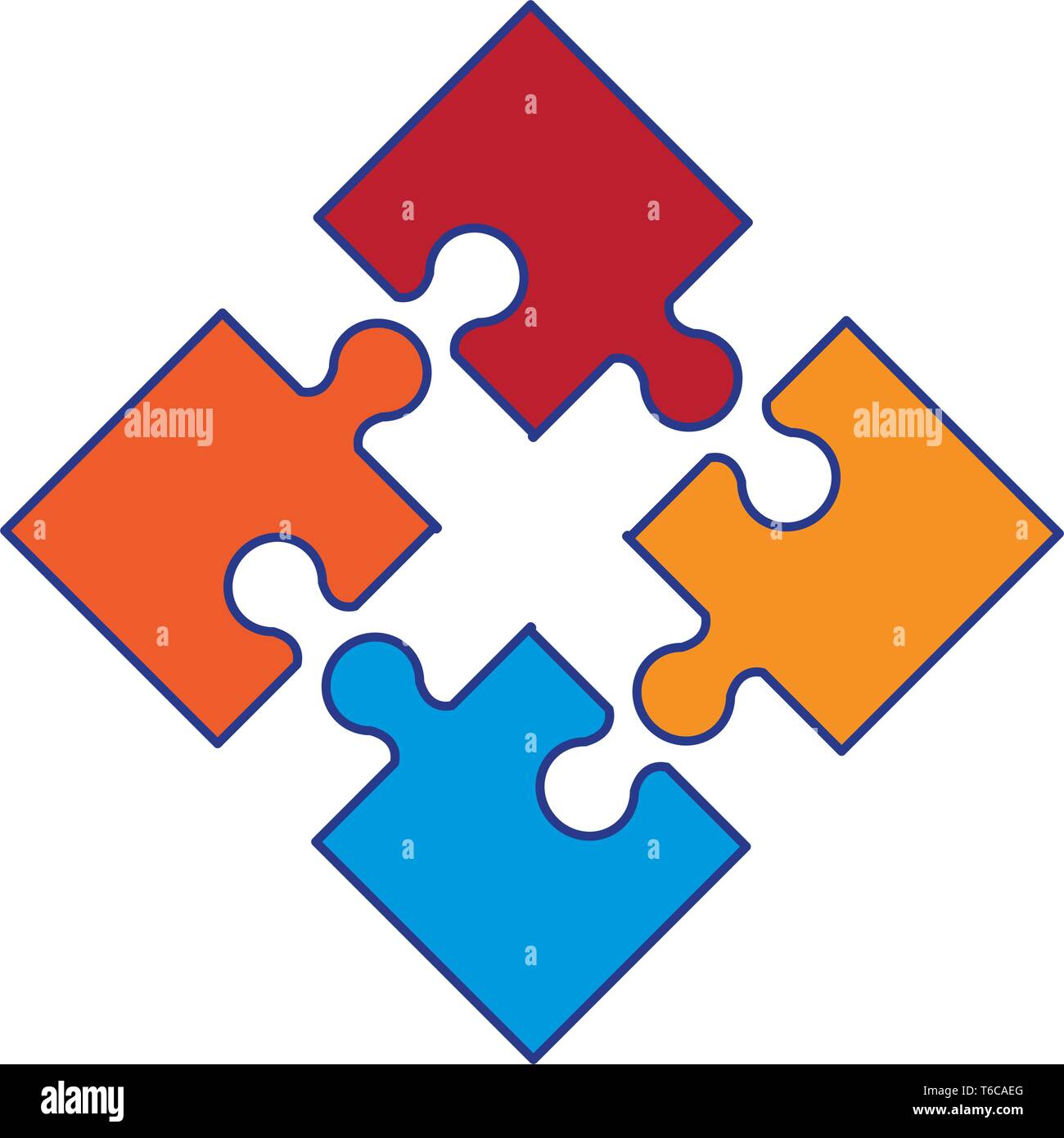 puzzle icon cartoon Stock Vector Image & Art - Alamy